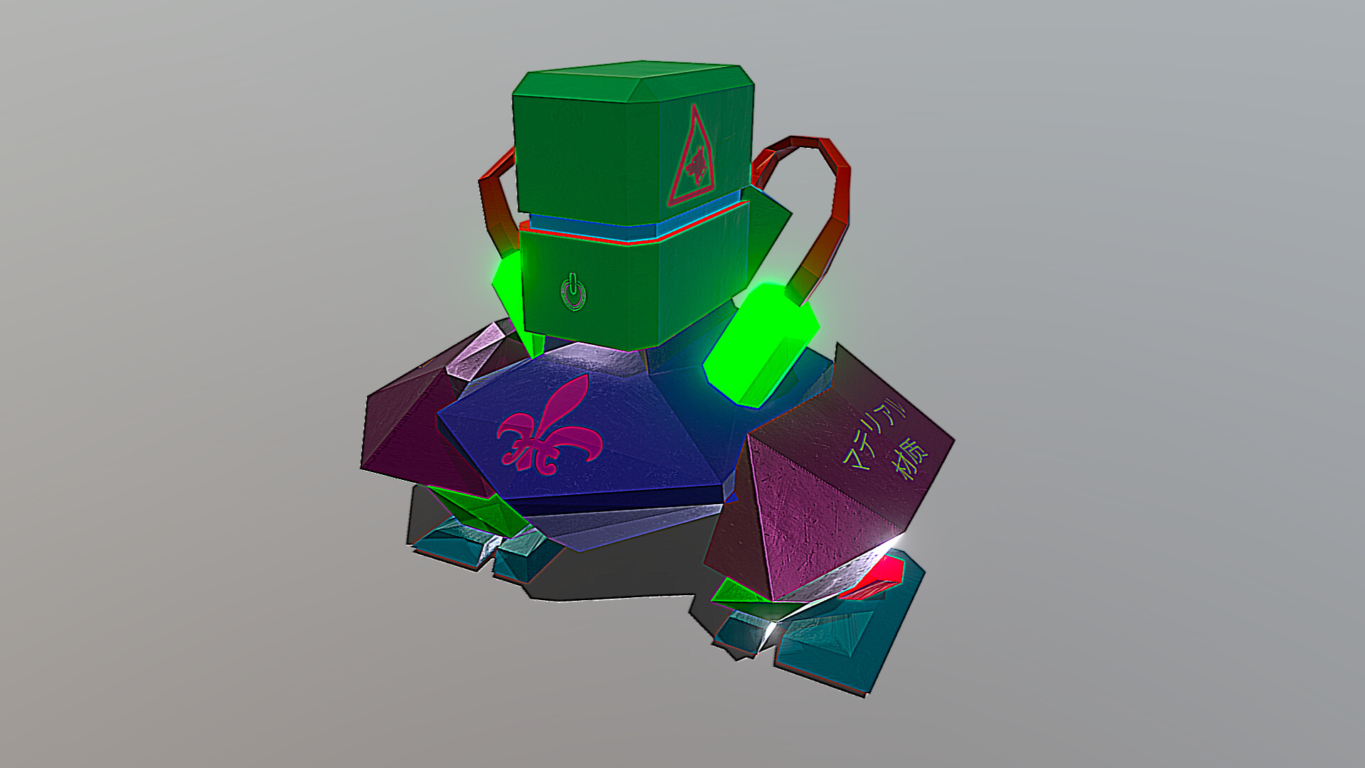 ArtStation - Cyber Crawl - Enemy Characters