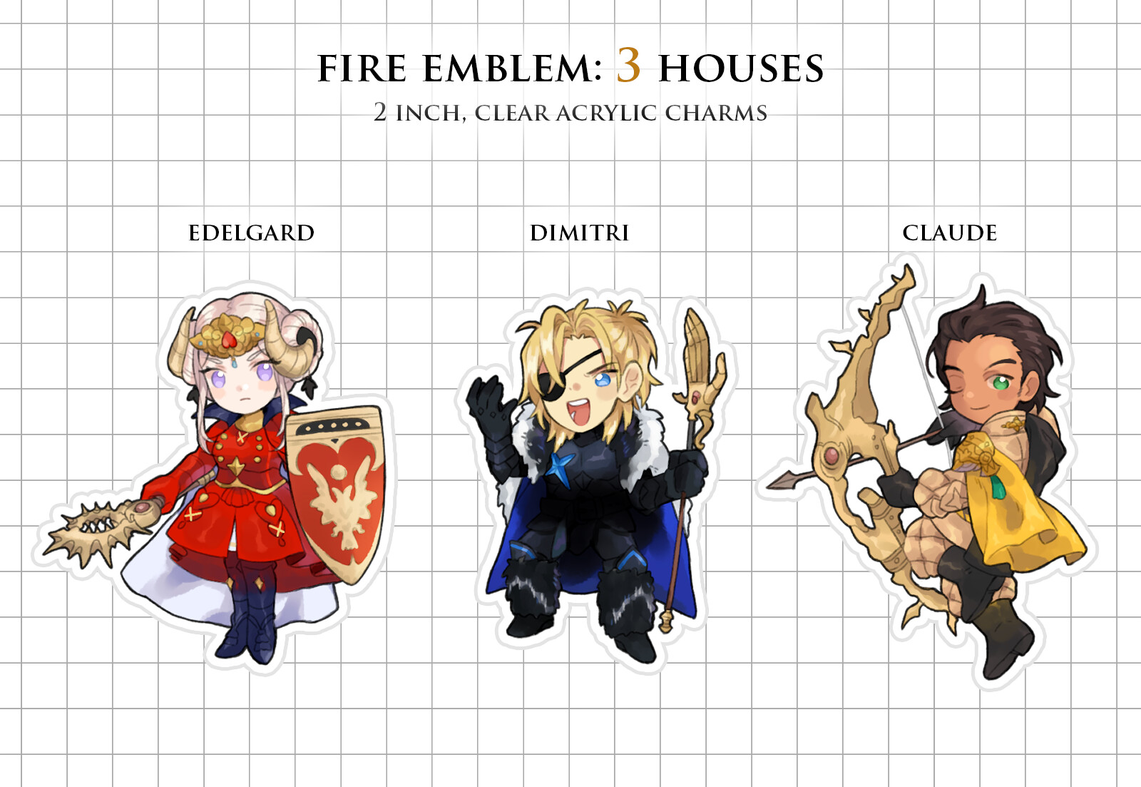 ArtStation - fire emblem 3 houses