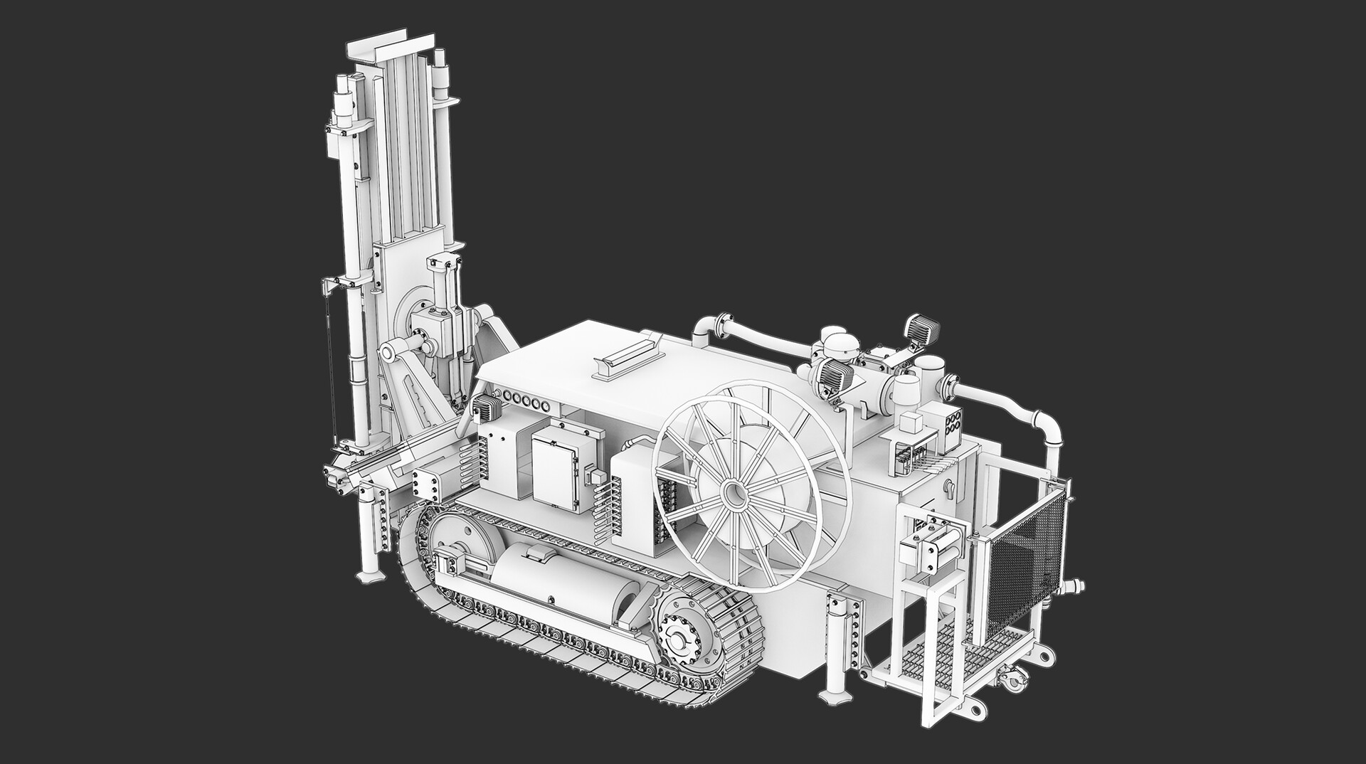 Oliver Apin - Cubex 5200 Long Hole Production Drill Rig