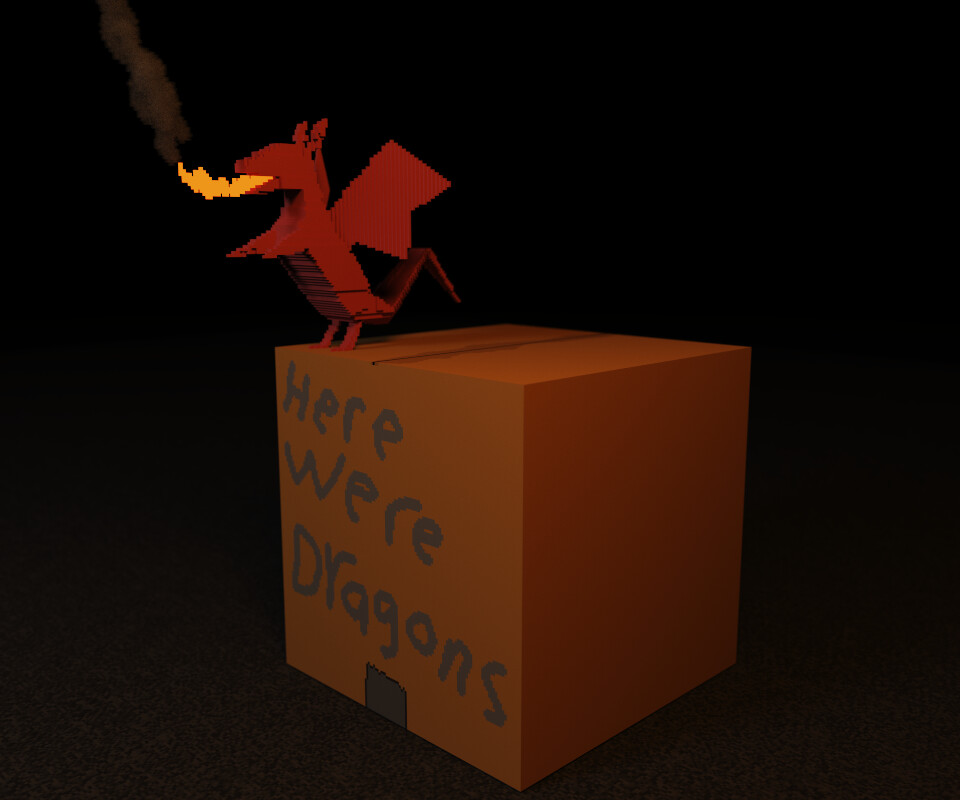 here be dragons scp