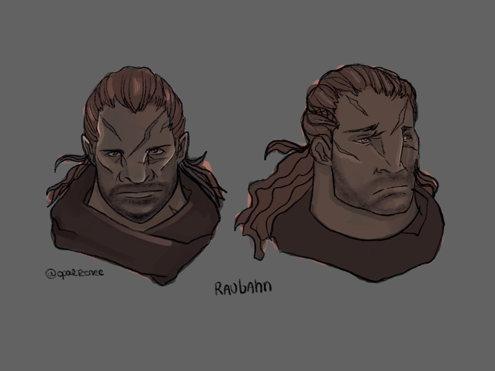 Teenee - Raubahn Sketches