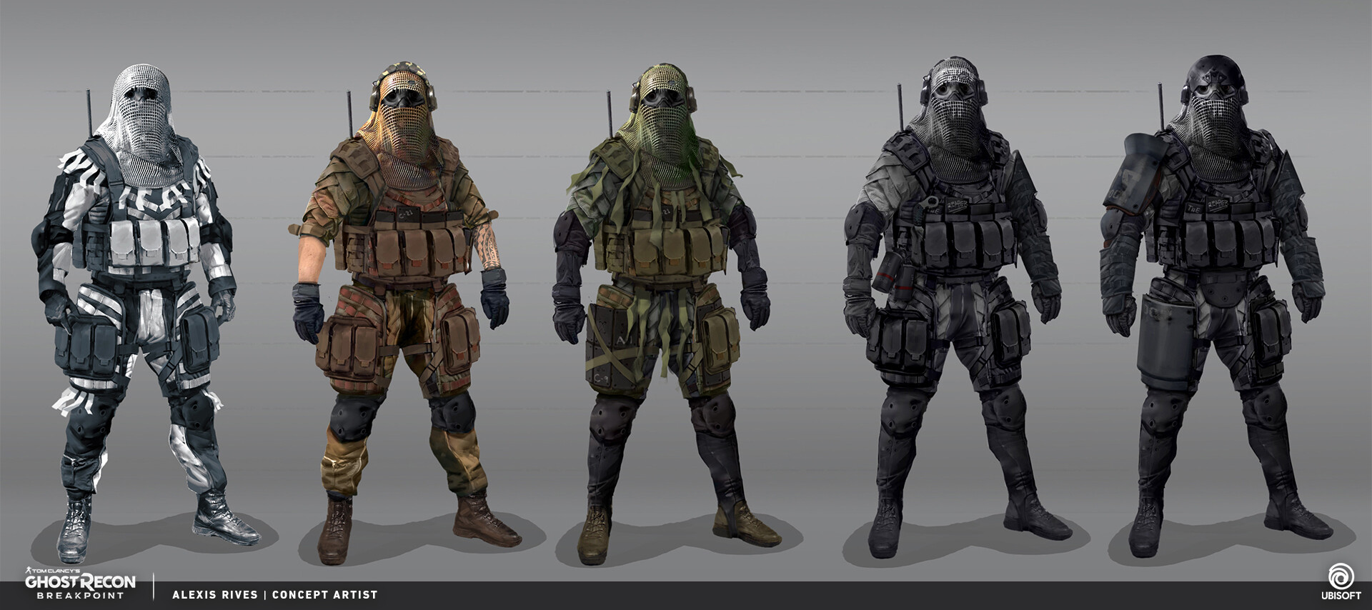 Alexis Rives - GHOST RECON BREAKPOINT / WOLVES - research