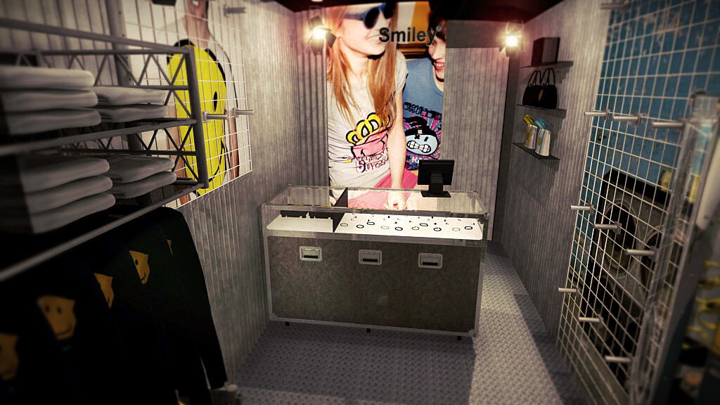 Simon Barrett - Smiley Store Interior