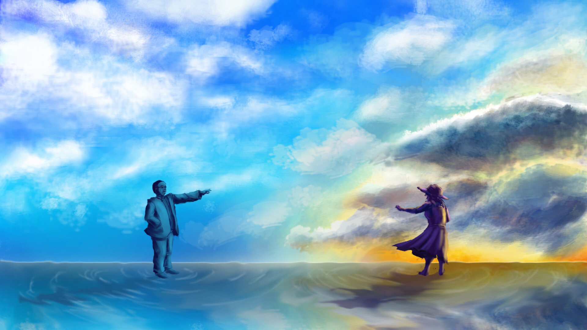 ArtStation - Romance concept