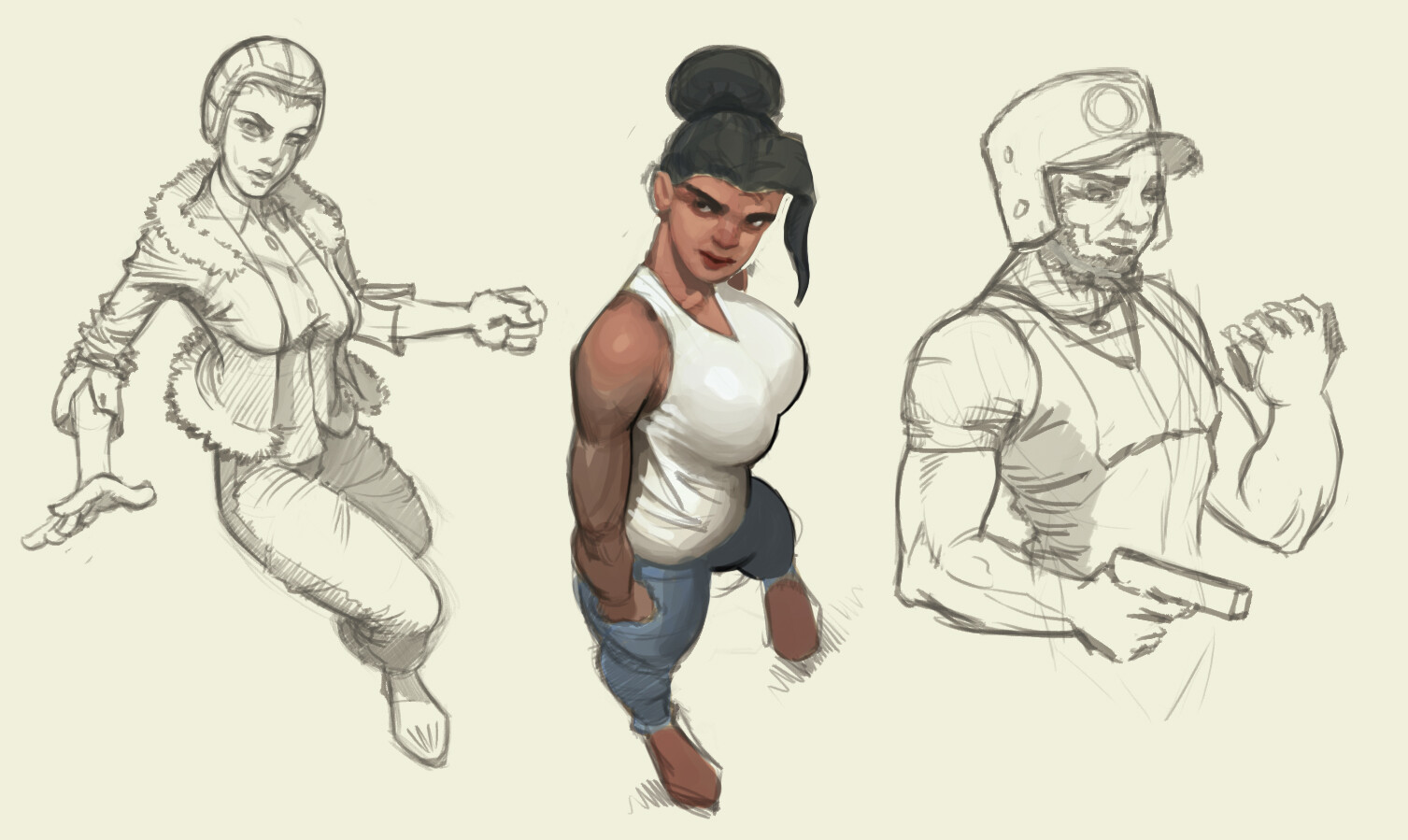 Art Gainz - Sketches Compilation 13 Oct. 2019