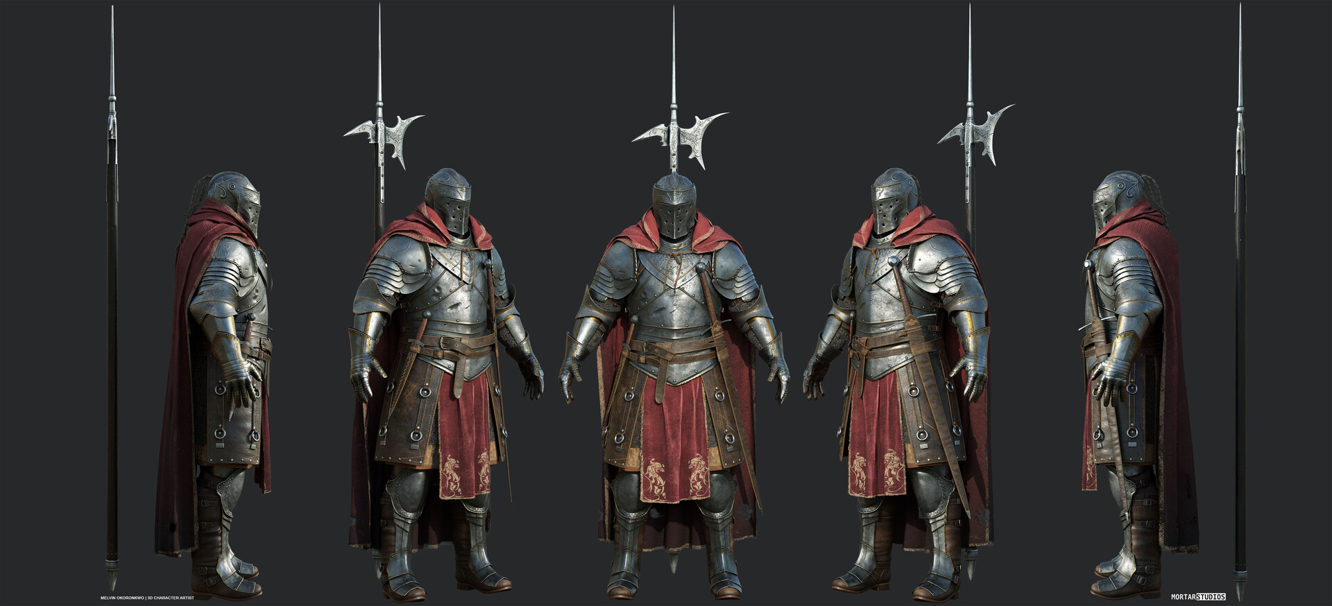3D Character Artist - Halberdier