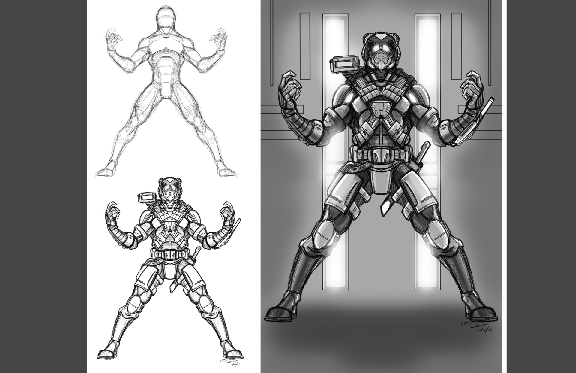 ArtStation - Bounty Hunter Concept