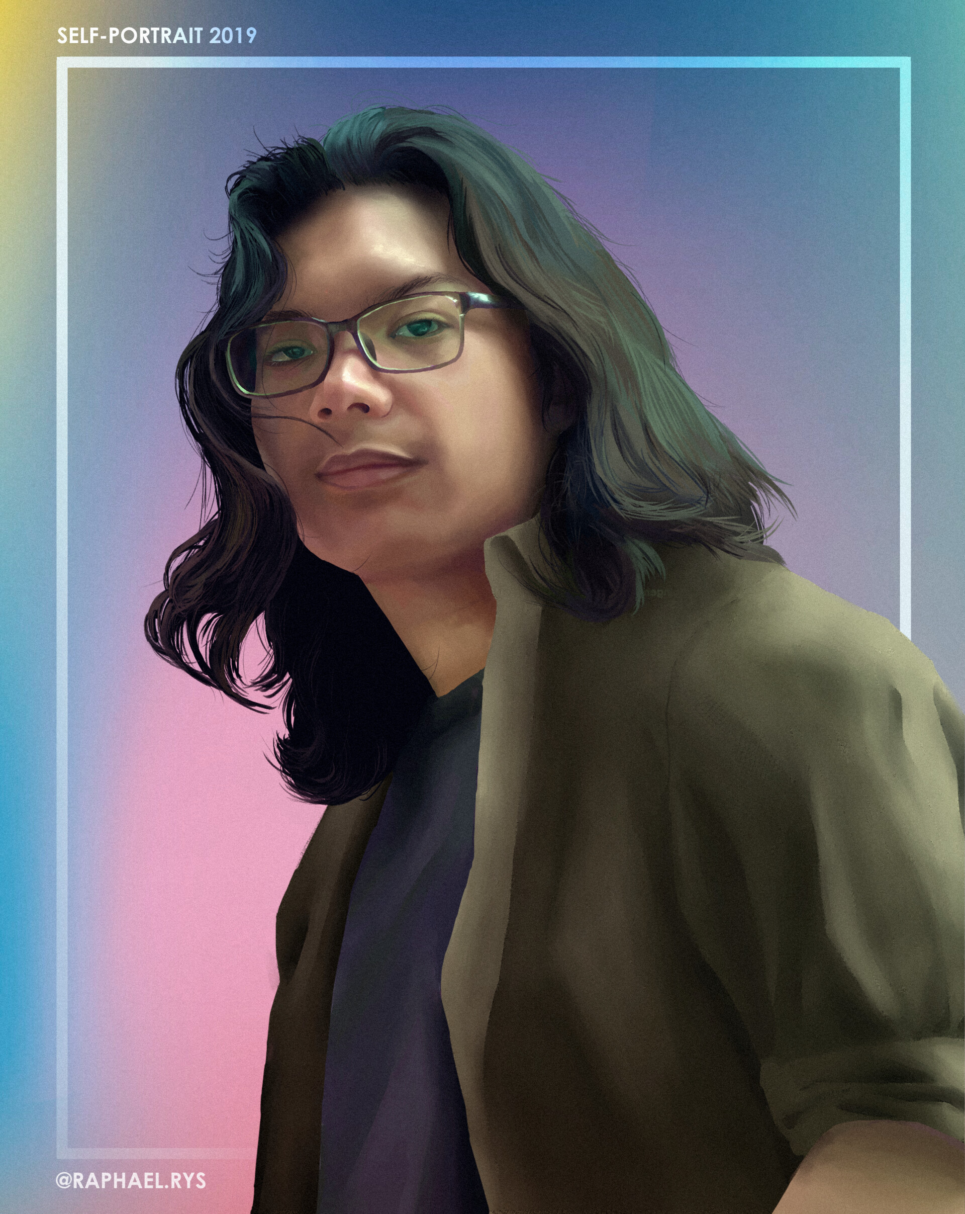 ArtStation - Self-Portrait 2019