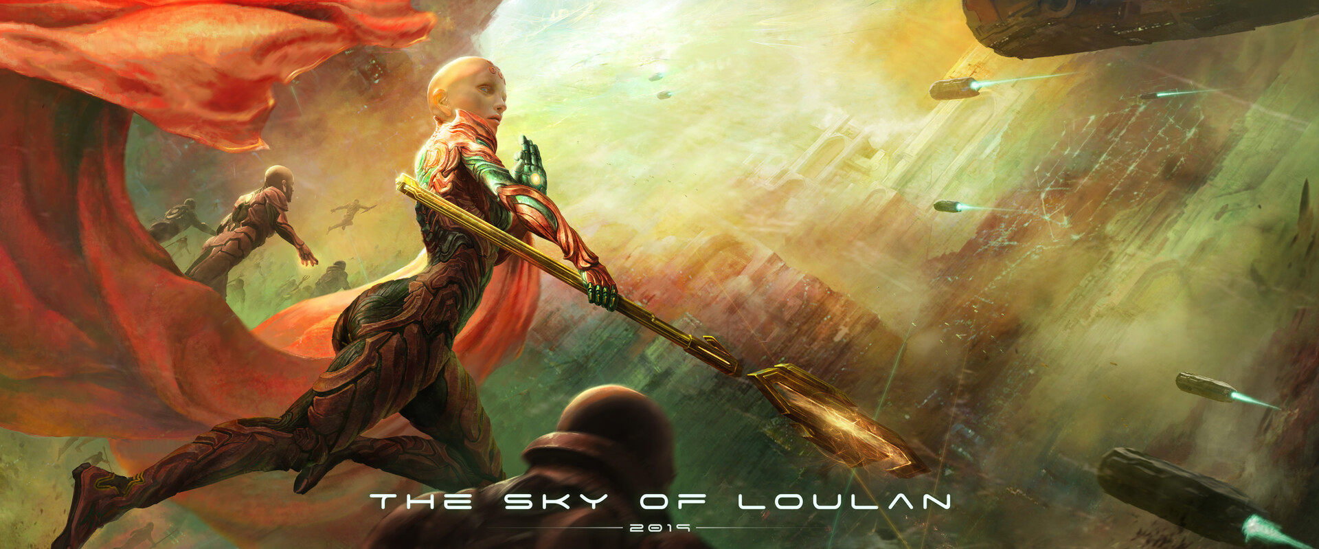 ArtStation - The sky of Loulan