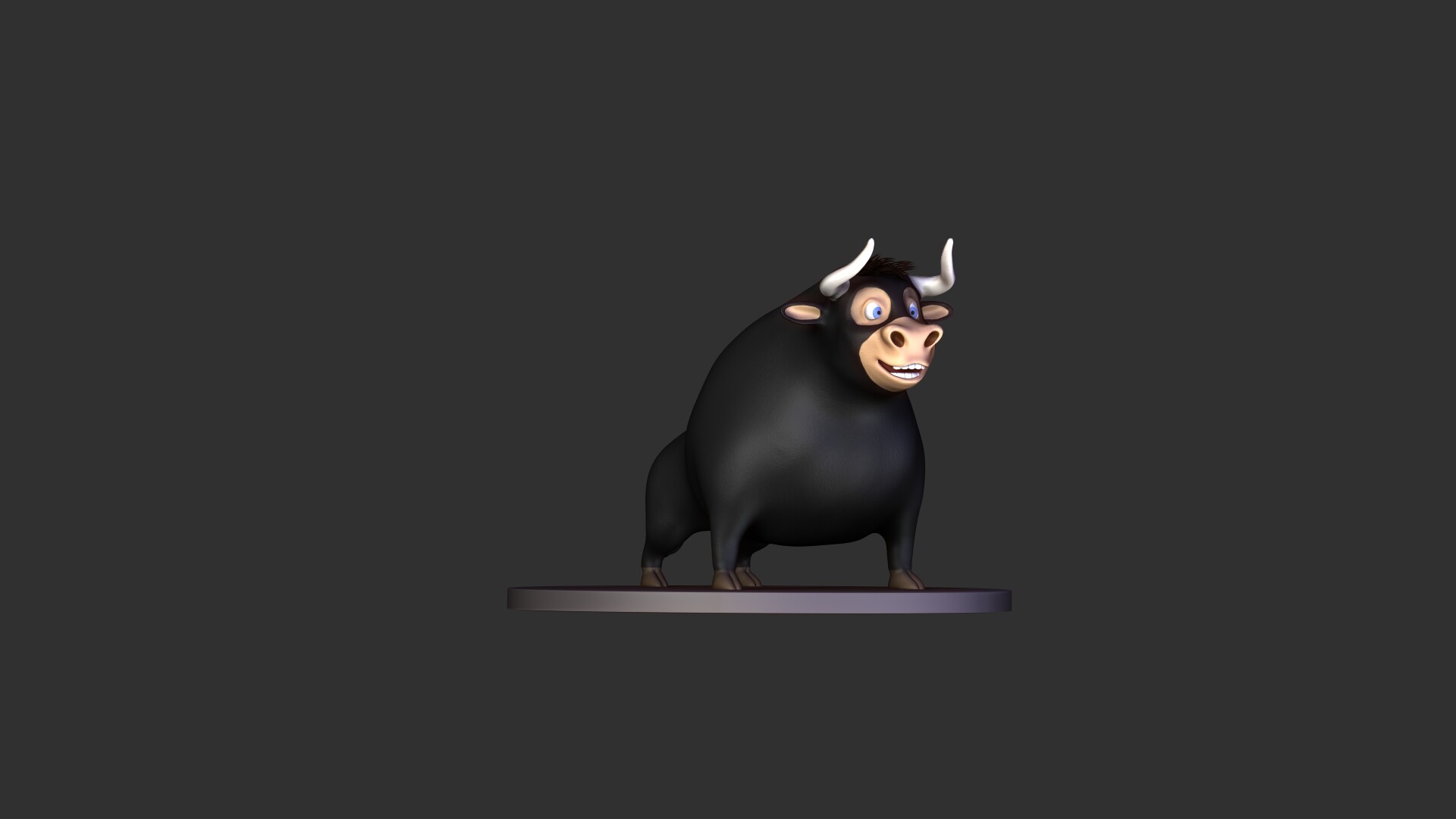 ArtStation - Ferdinand"Flower loving bull"-Fan Art