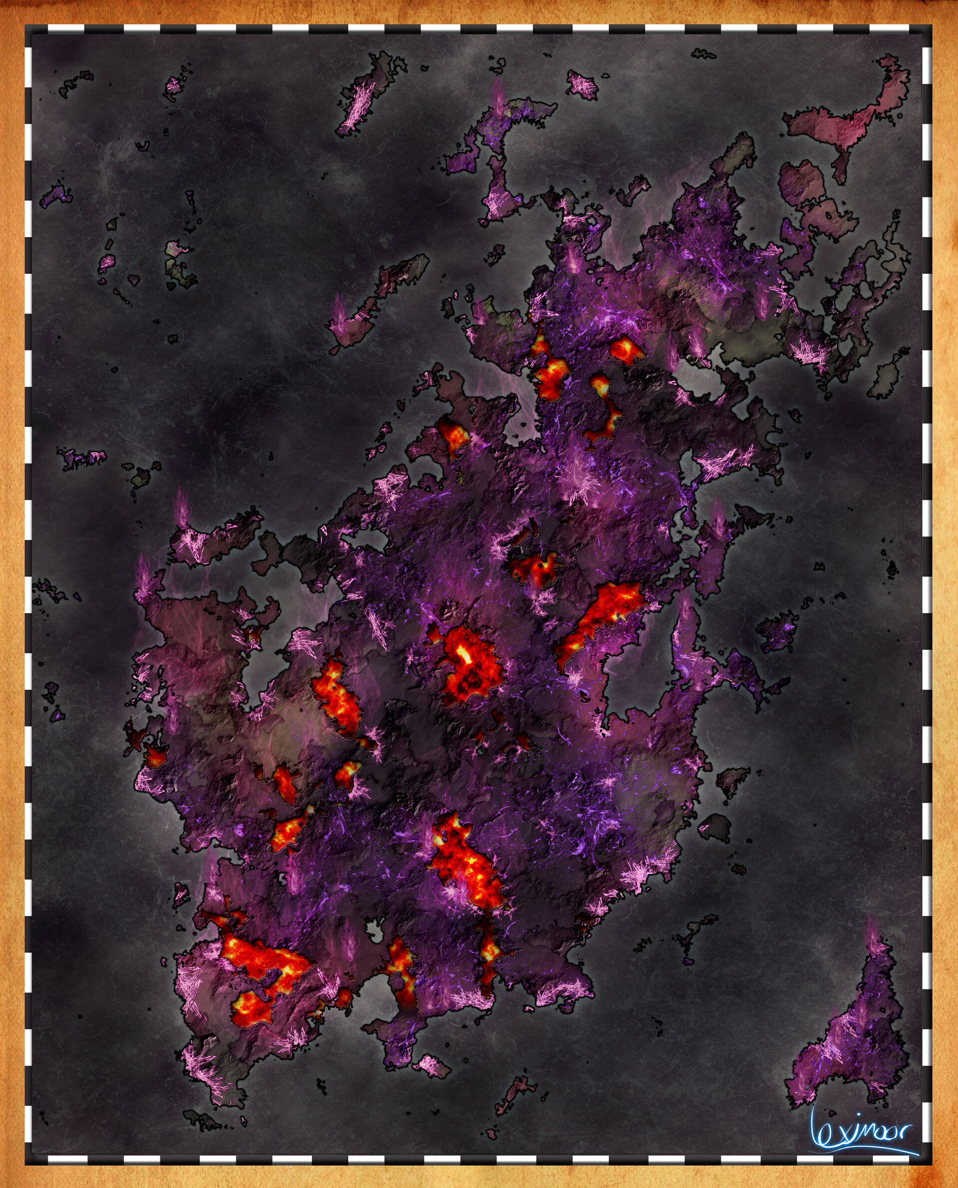 ArtStation - Underworld Map, James King