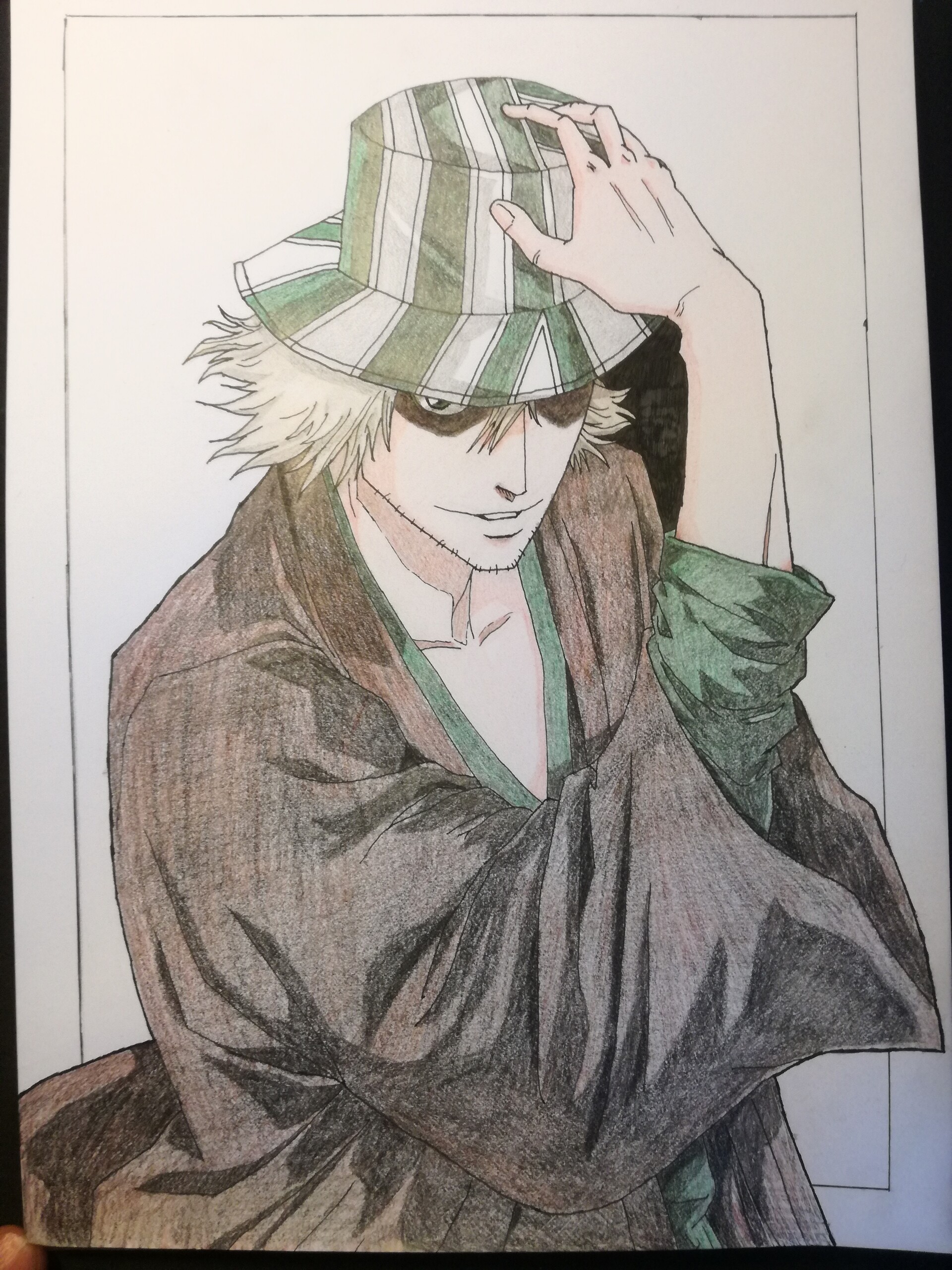 ArtStation - Kisuke Urahara from Bleach