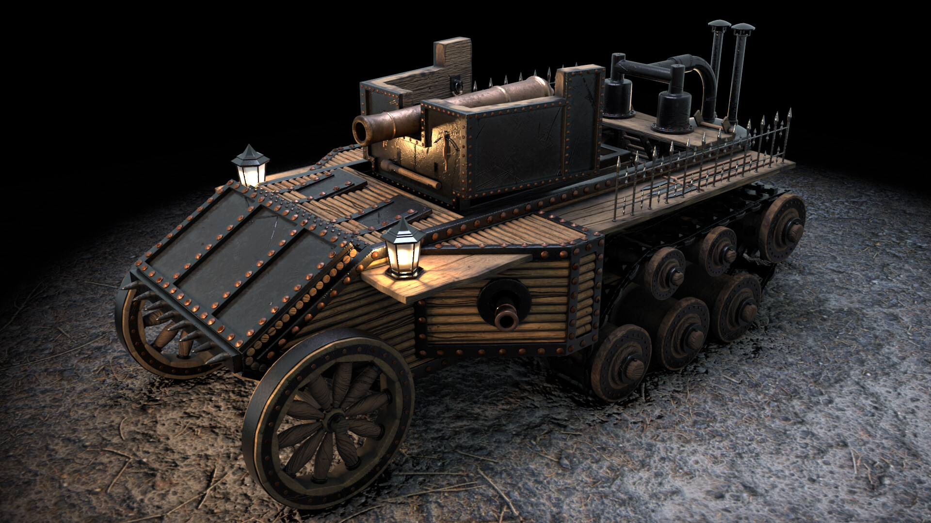 Serg Kolesnikov - Medieval tank