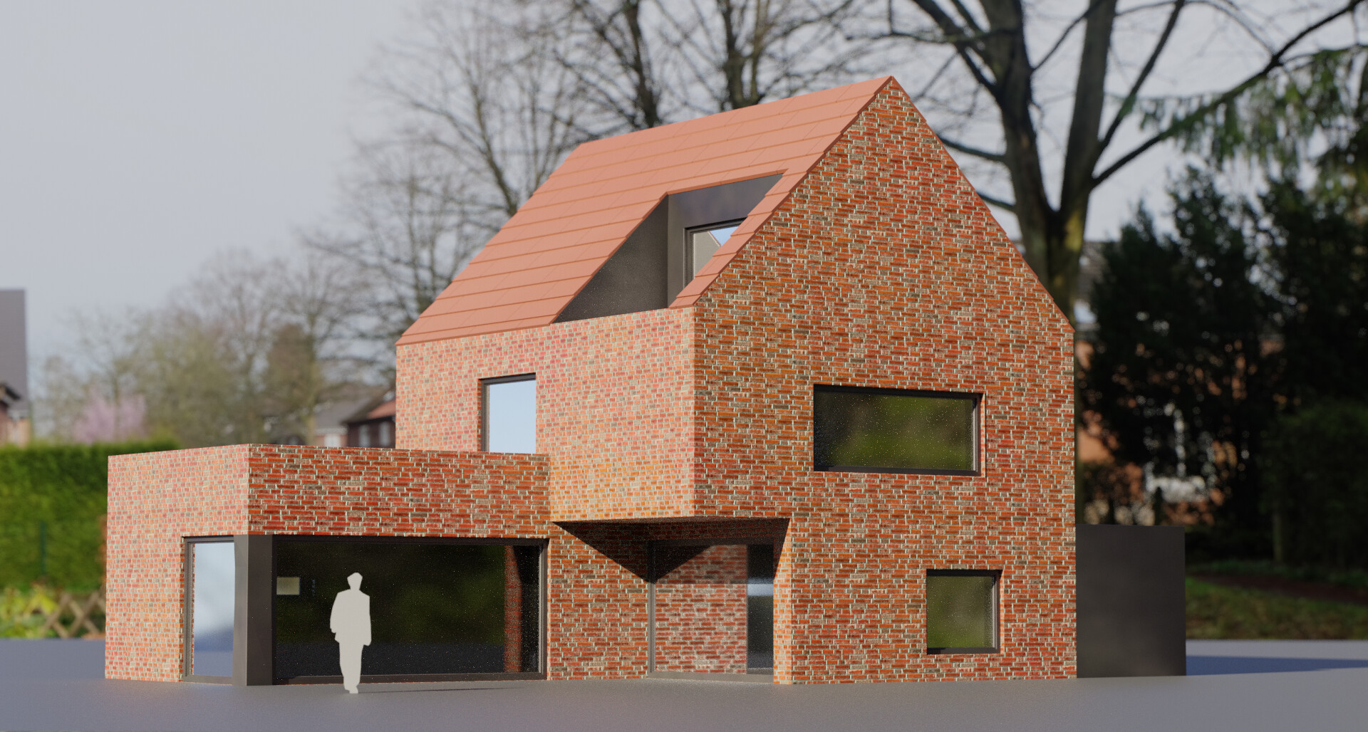 Lucas Tom Knepper - early visualization of single-family dwelling