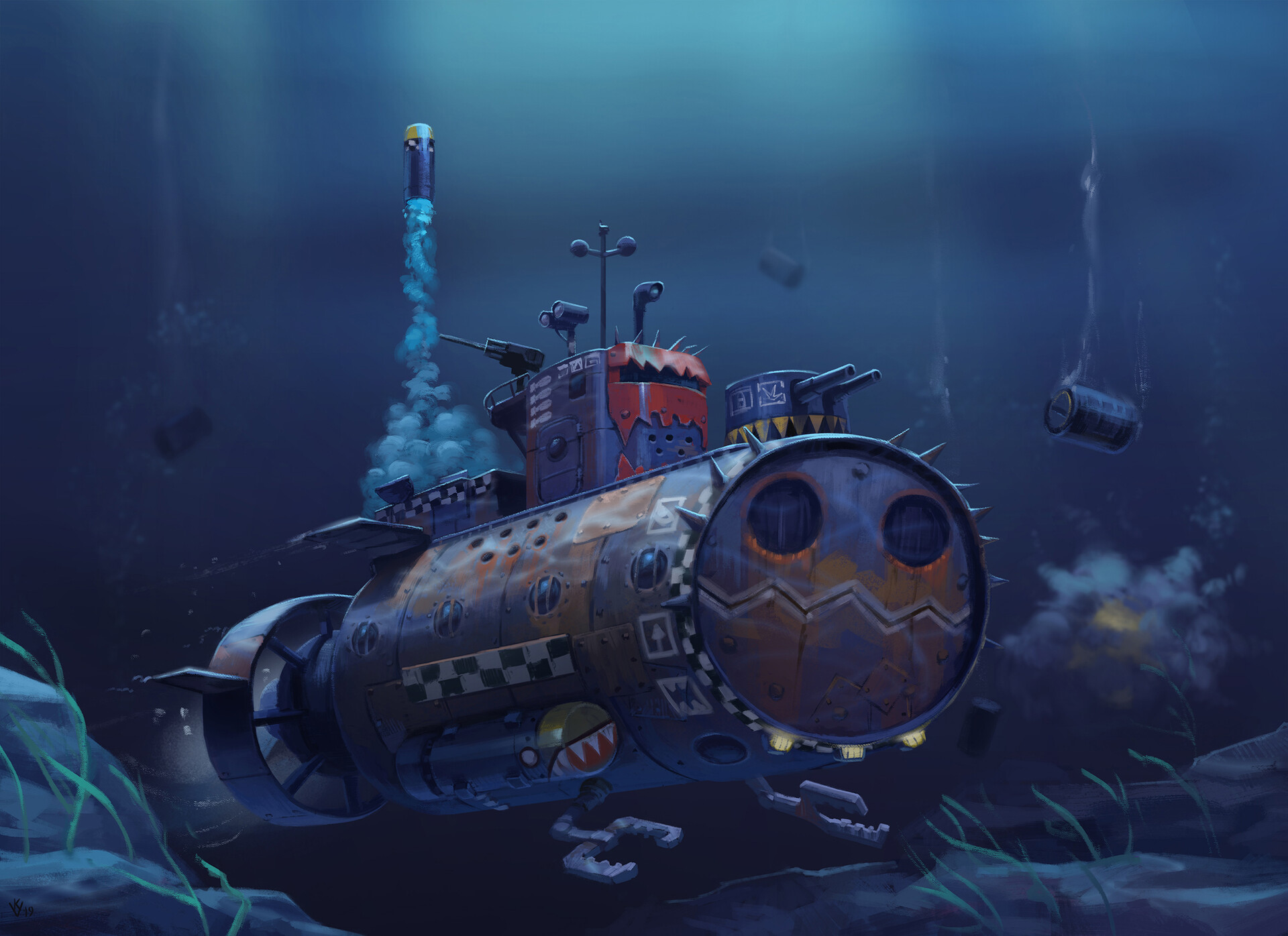 ArtStation - Submarine