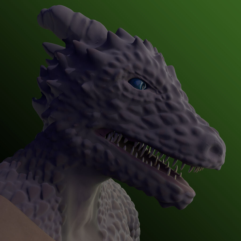ArtStation - DnD Dragonborn render test