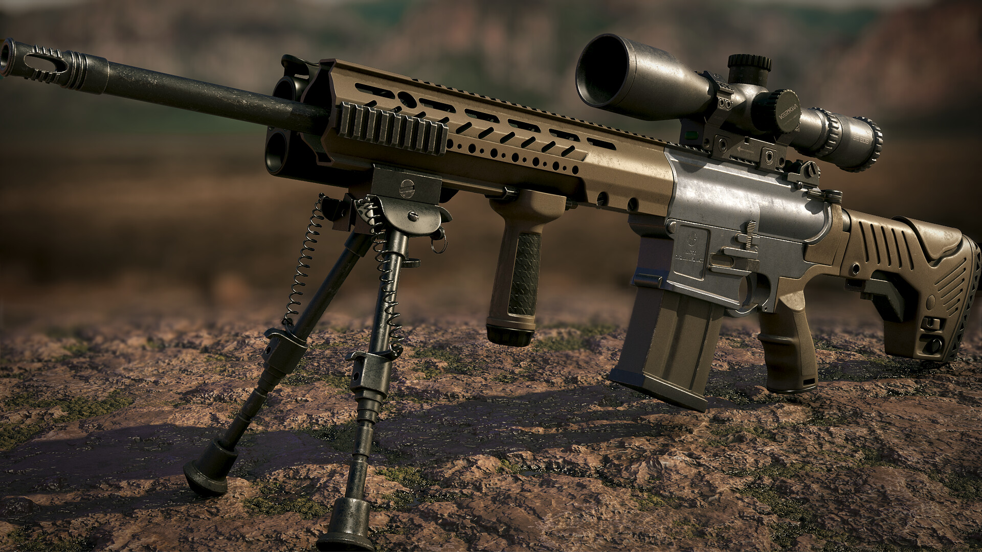 Evren - KNT-76 Semi-Auto Sniper Rifle