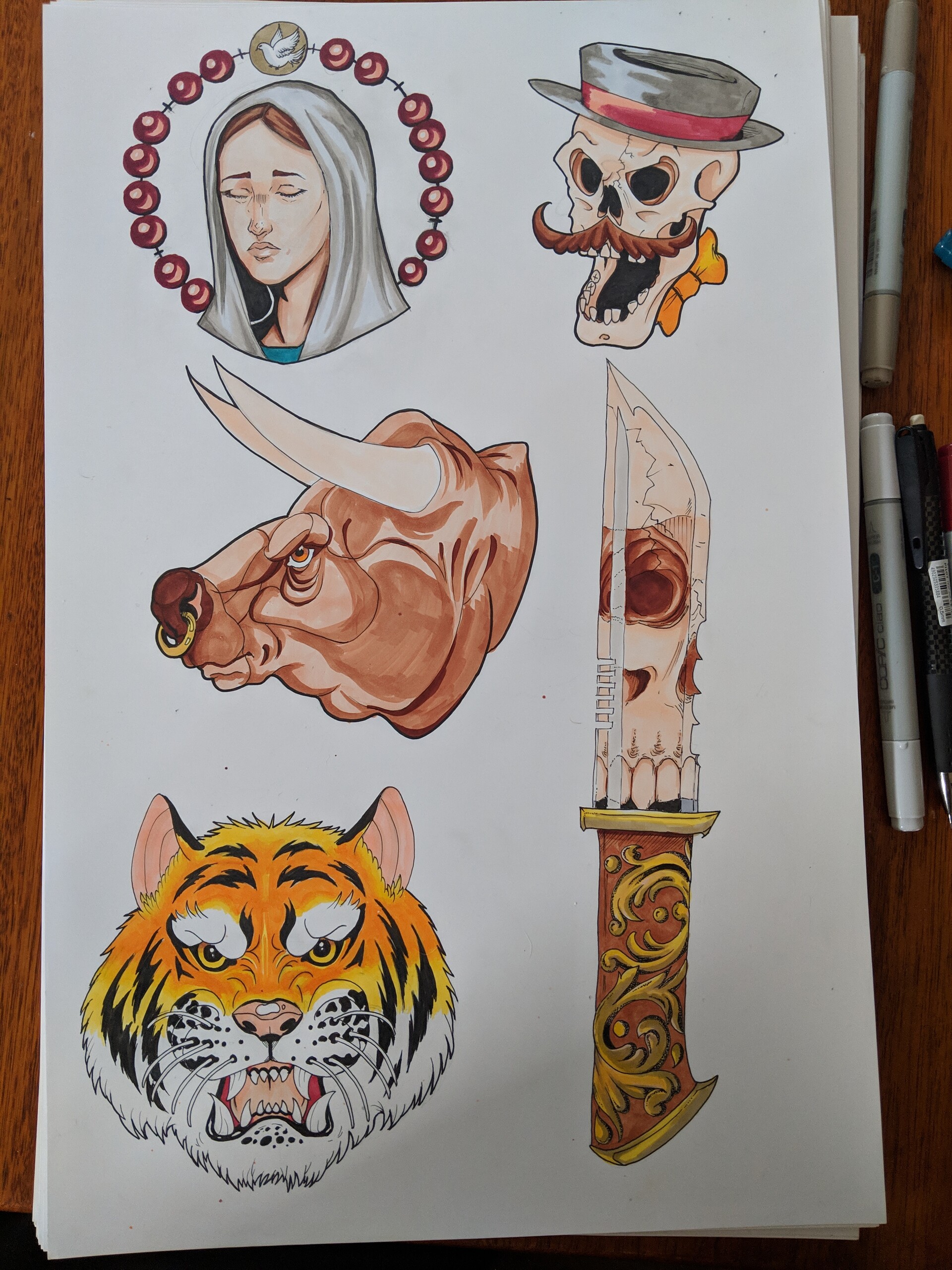 Nicholas Fernandez - tattoo folio