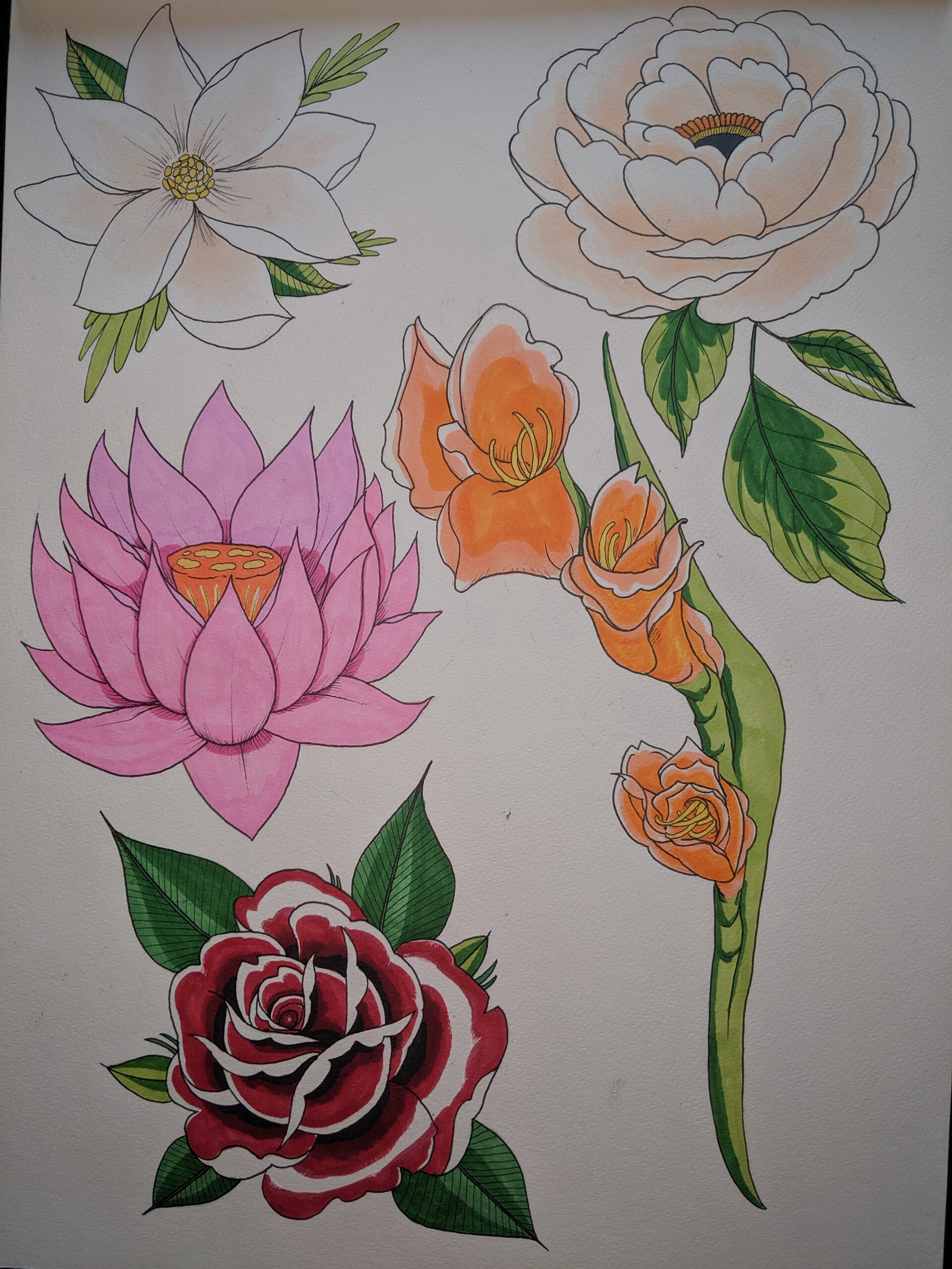 Nicholas Fernandez - tattoo folio