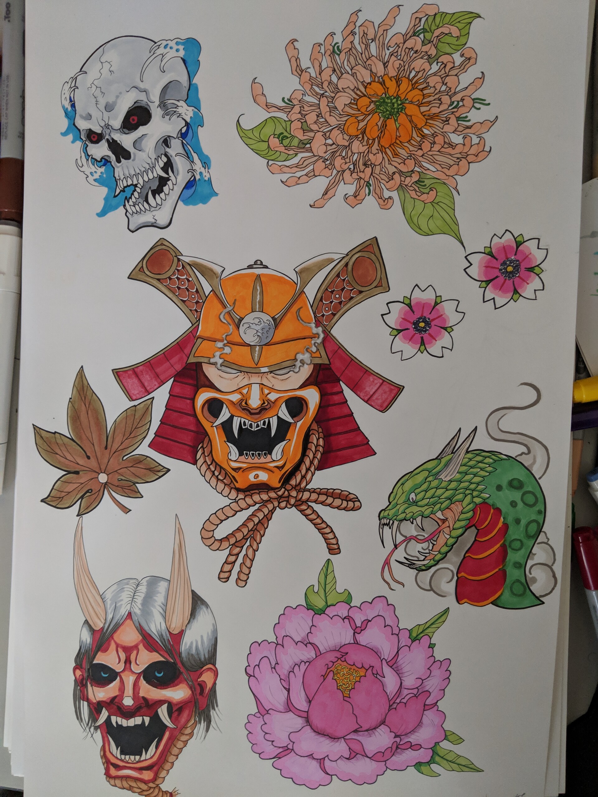 Nicholas Fernandez - tattoo folio