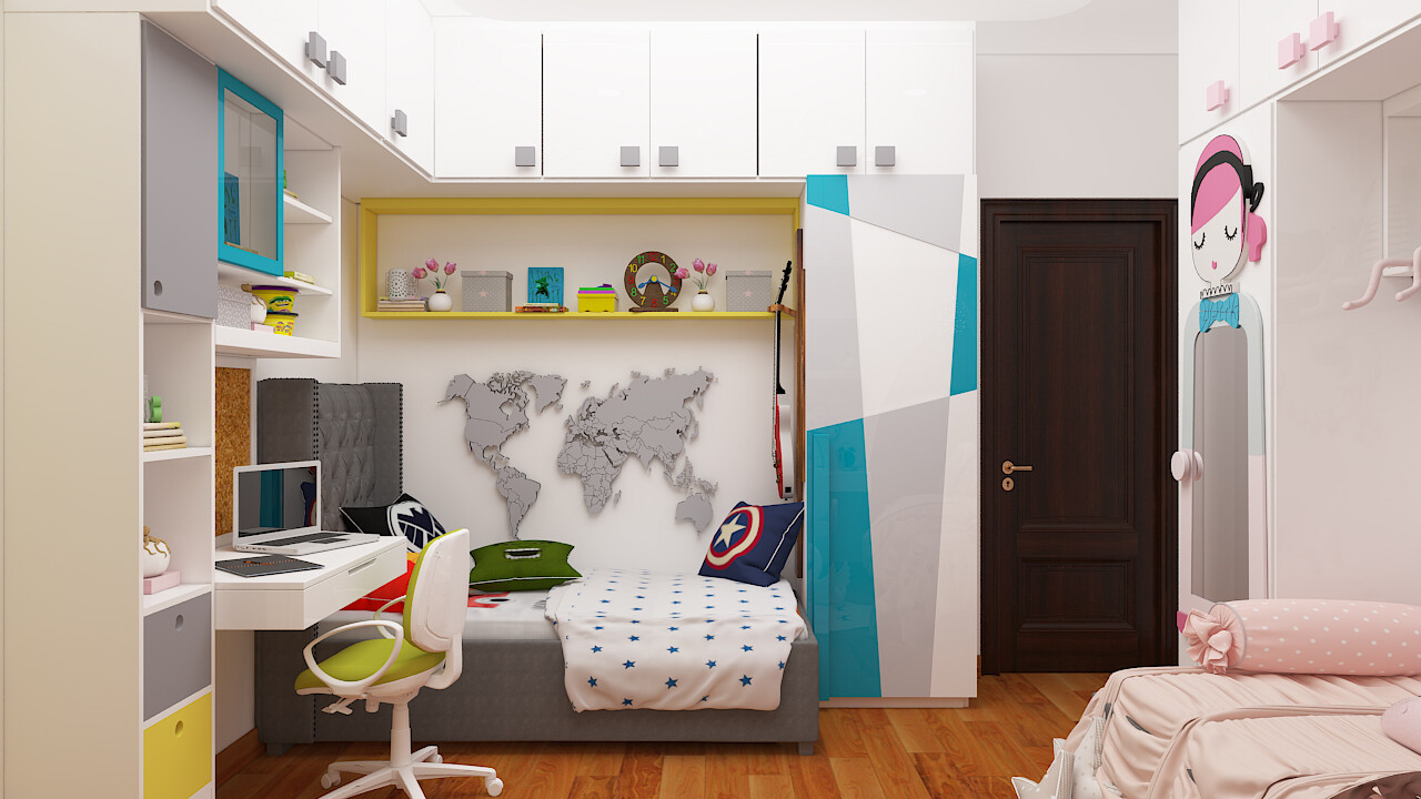 ArtStation - 3D Kids Room