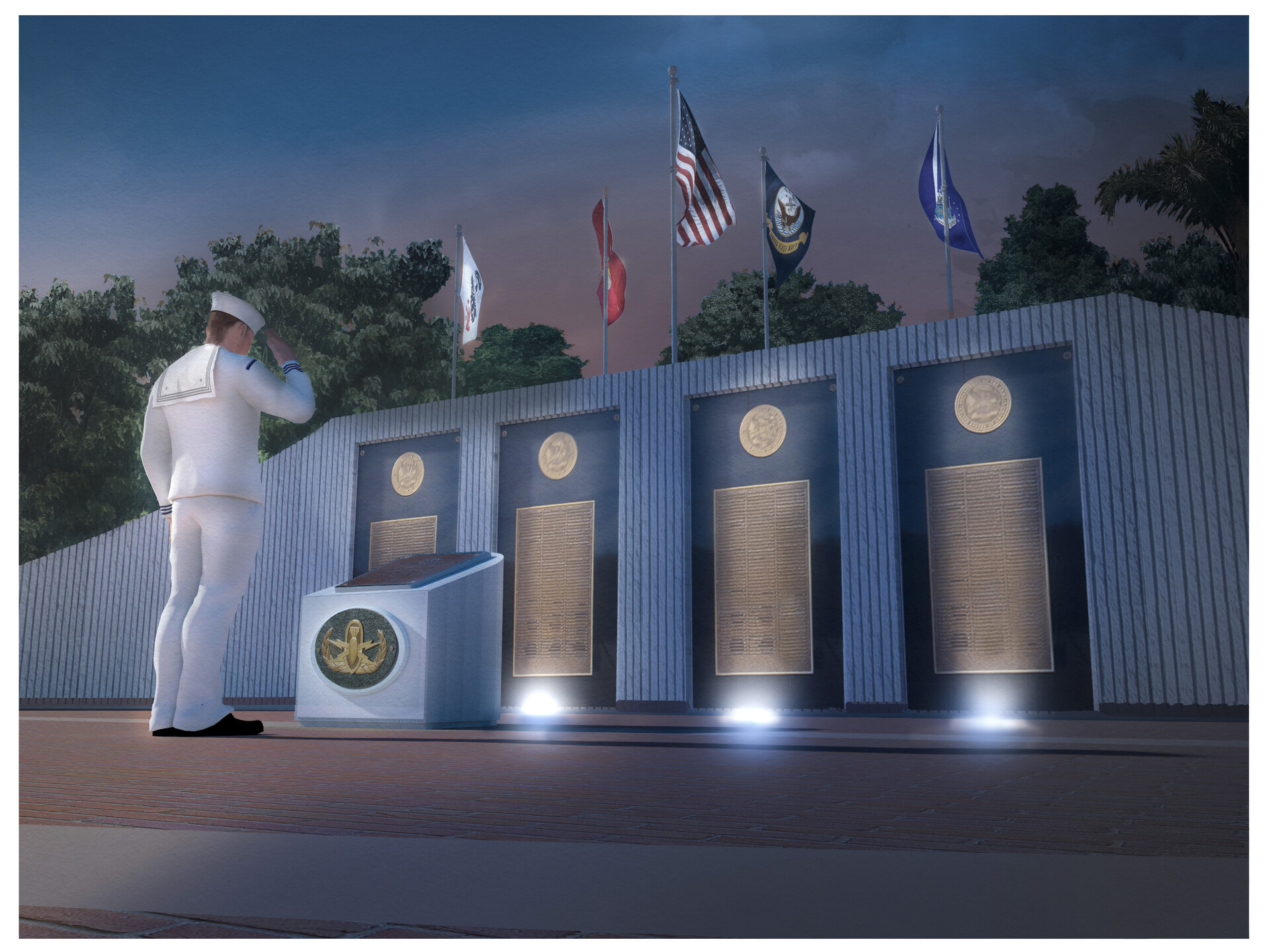 ArtStation - EOD Memorial