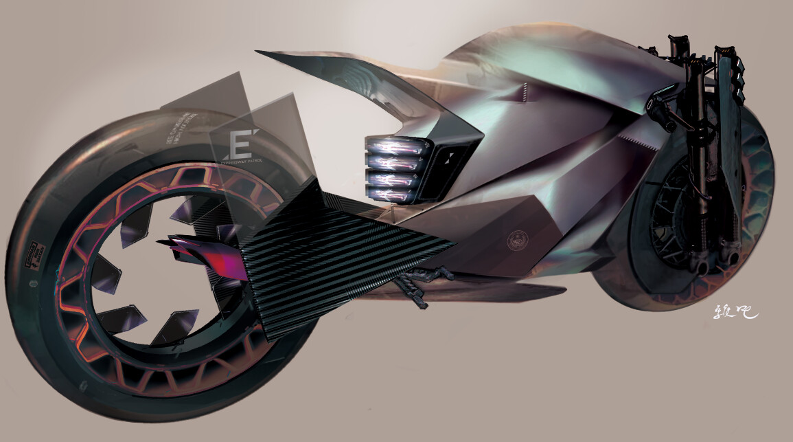 ArtStation - SF bikes design