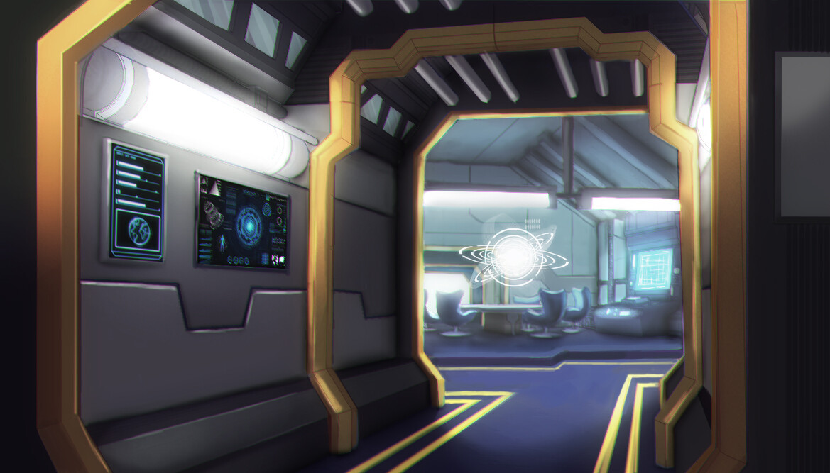 ArtStation - Space station