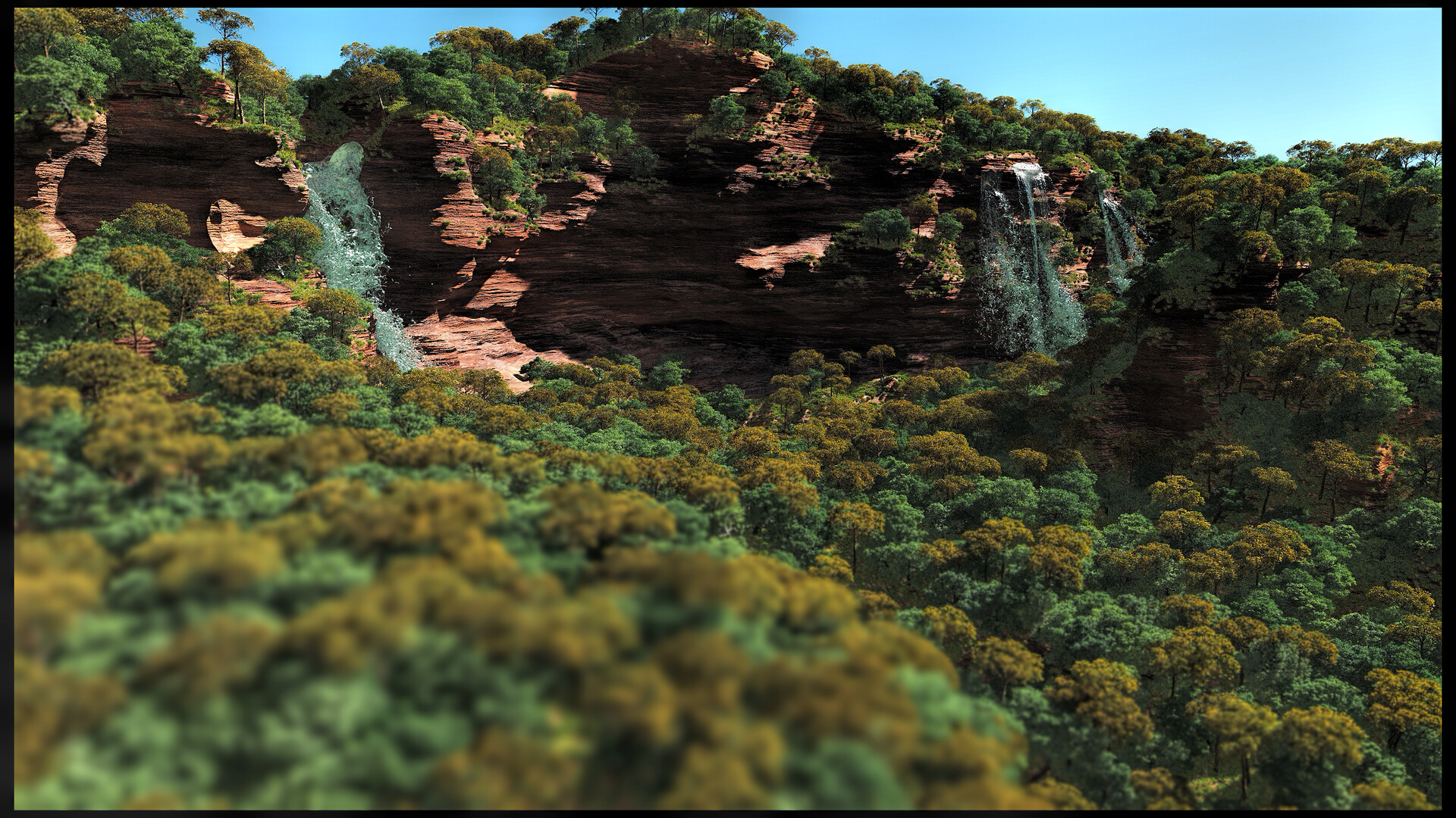 Artstation Edge Of The World Forest