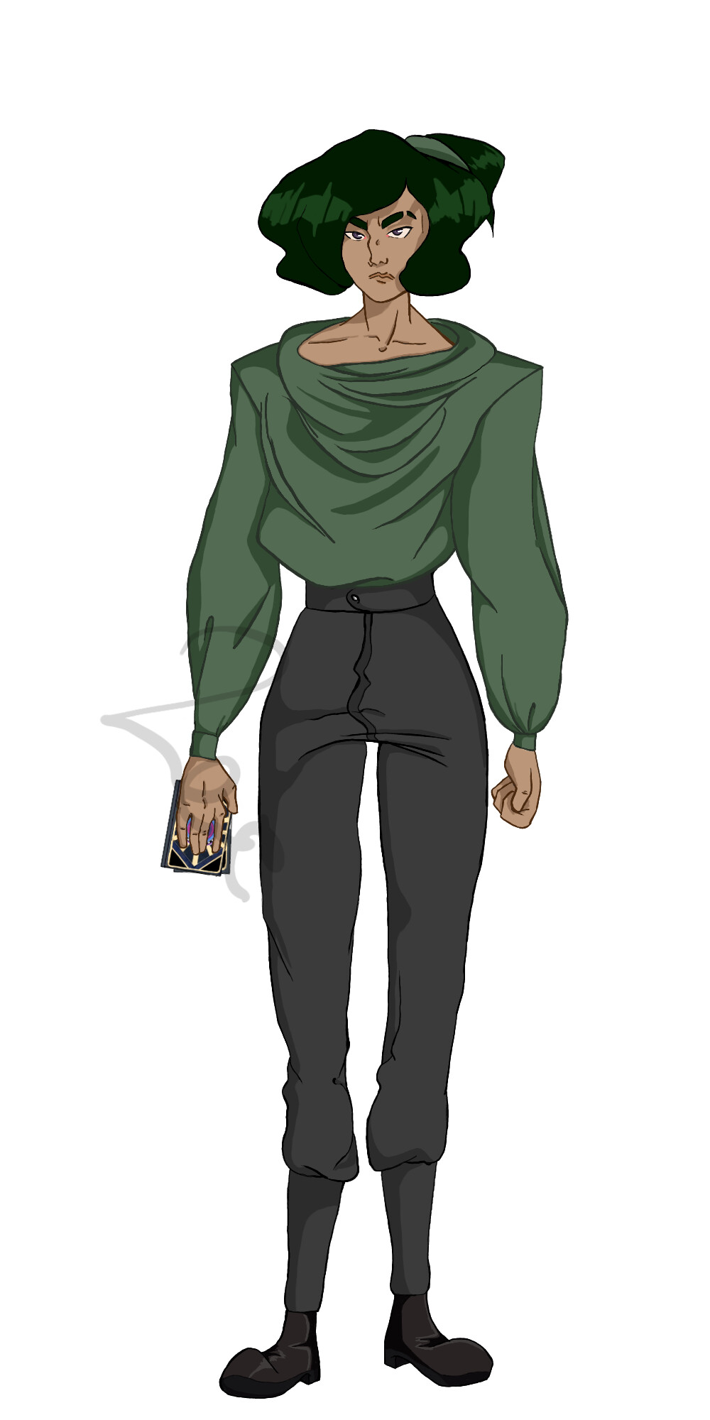 ArtStation - Front Facing Reference of Original Character:Eli