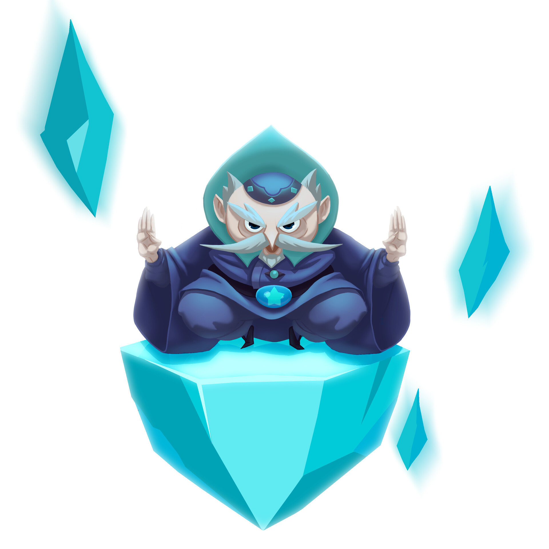 ArtStation - Ice wizard