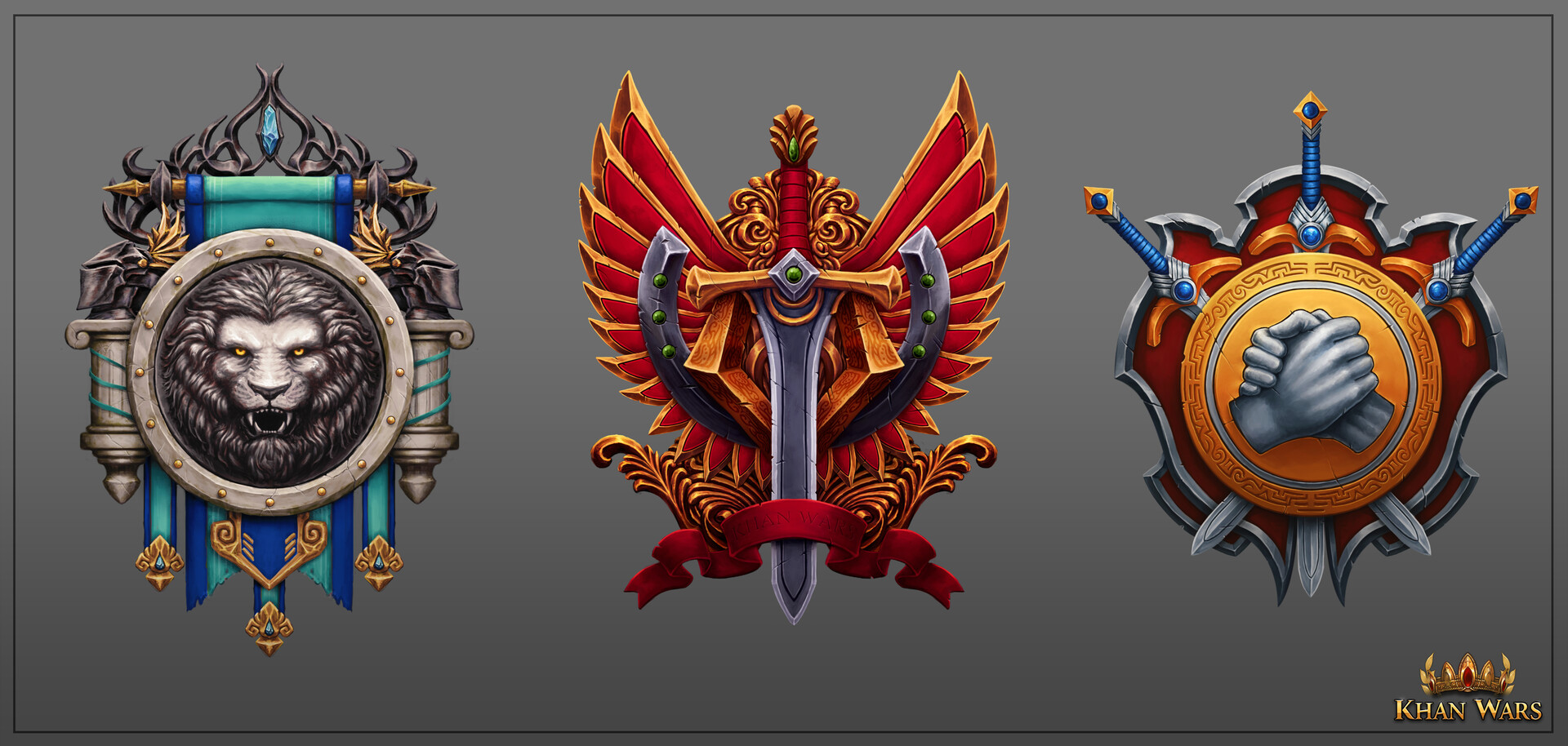 ArtStation - Tournament Emblems