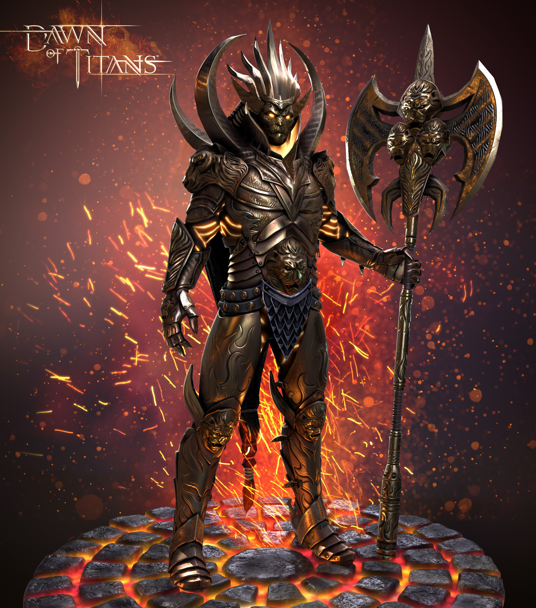 ArtStation - Unak Fire warrior