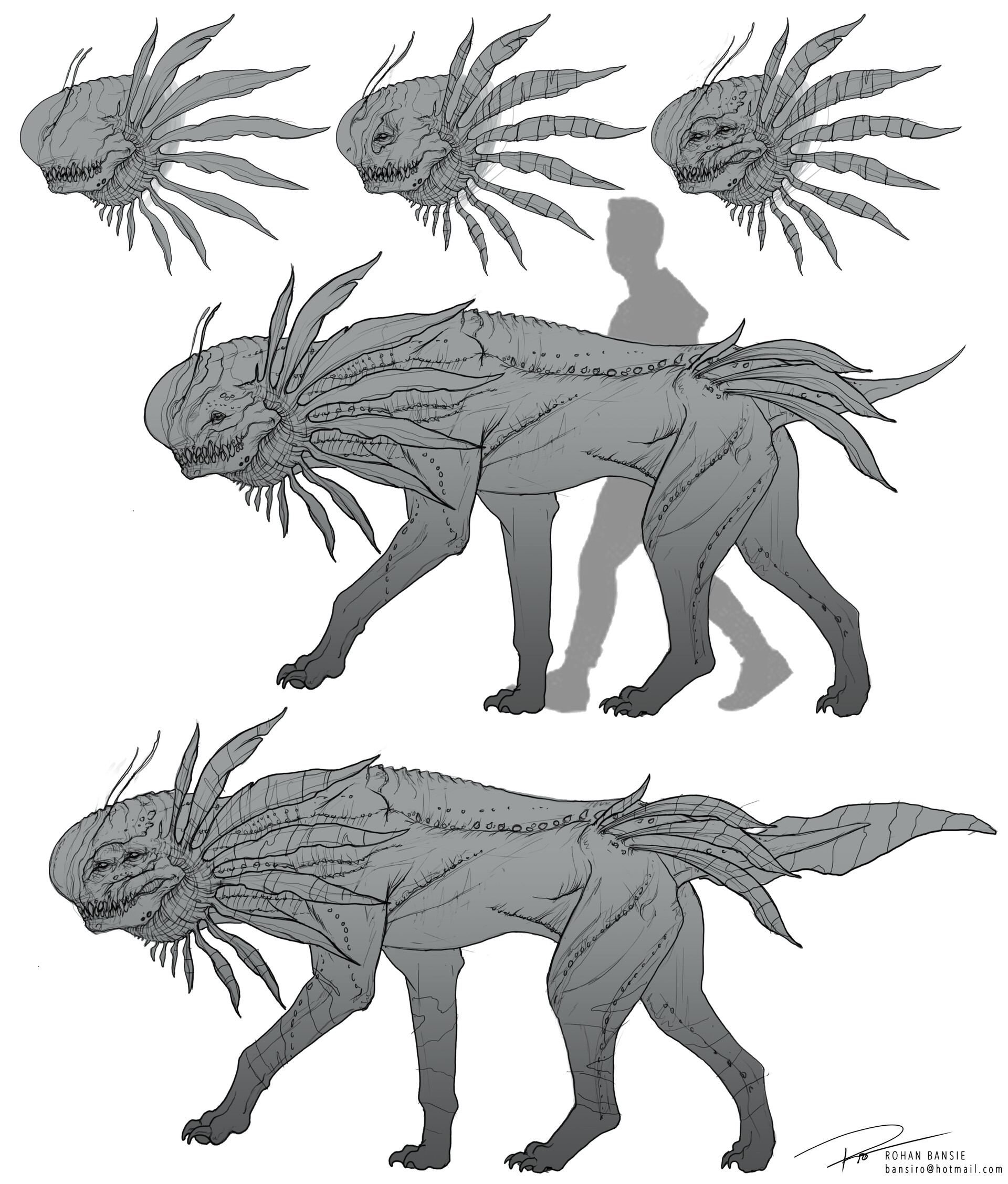 ArtStation - Creature Design Sketches!