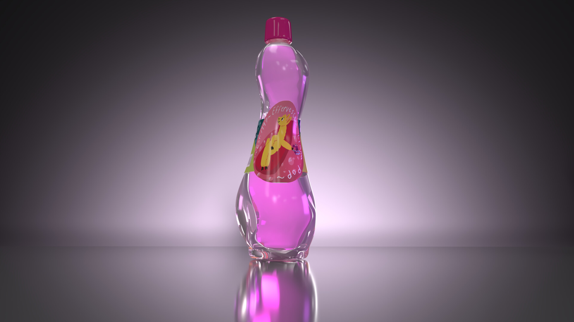 ArtStation - Effervescent Llama Pop