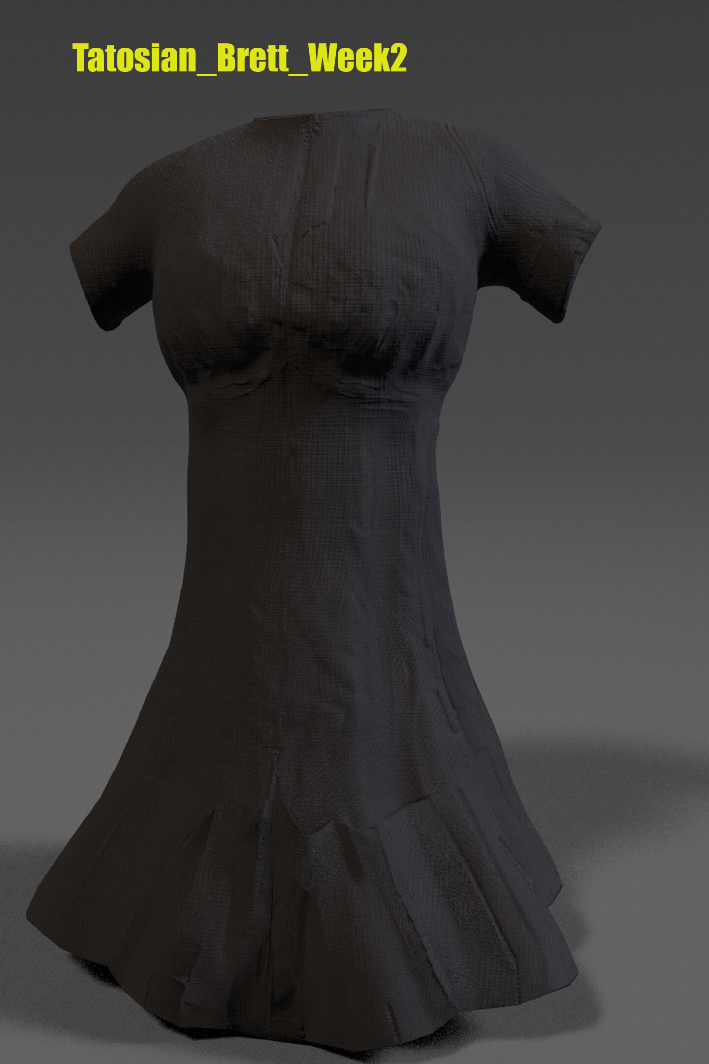 ArtStation - Advanced Game Character clothing sculpt