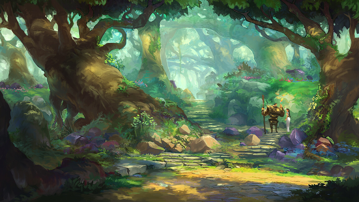 ArtStation - Old Environment Concepts