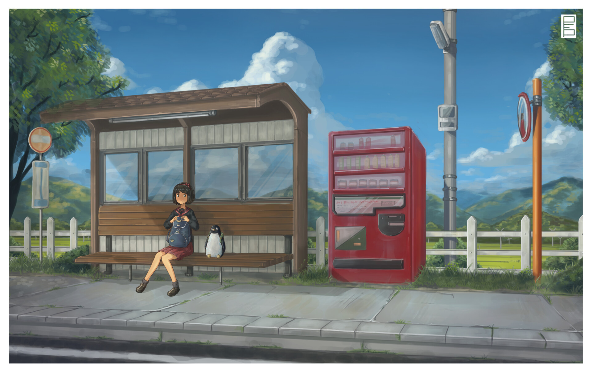 ArtStation - Stop station