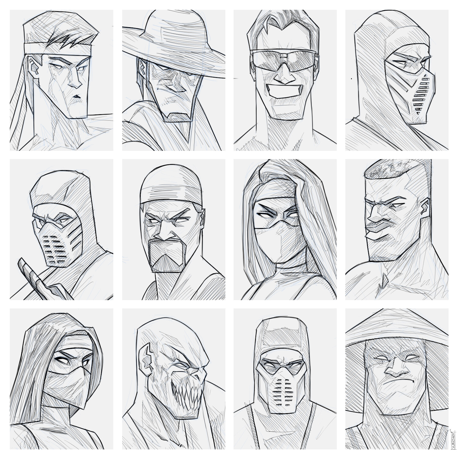 how to draw baraka step by step