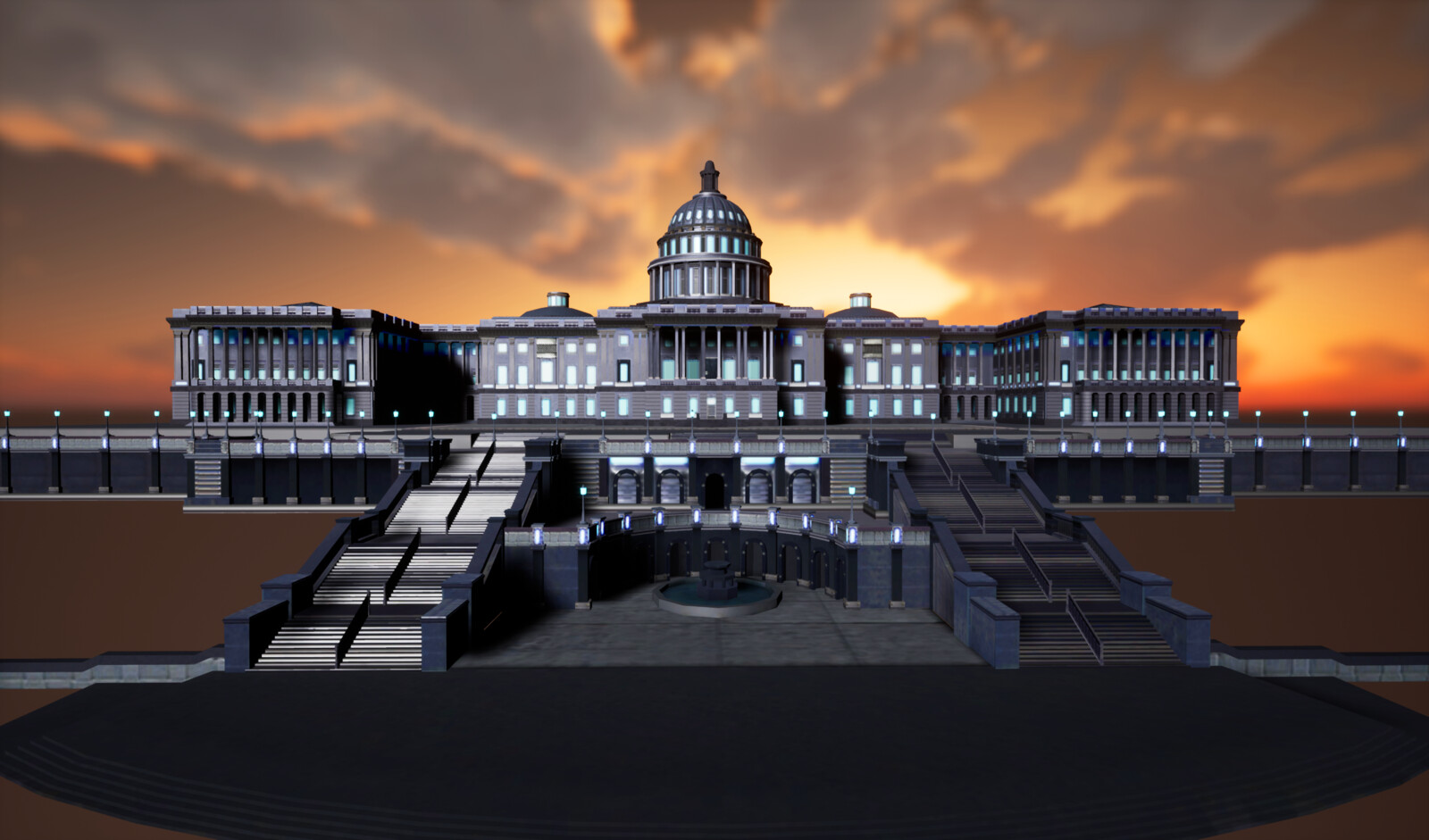 Matvey Astapenko - Sci-Fi US Capitol (Mobile game)
