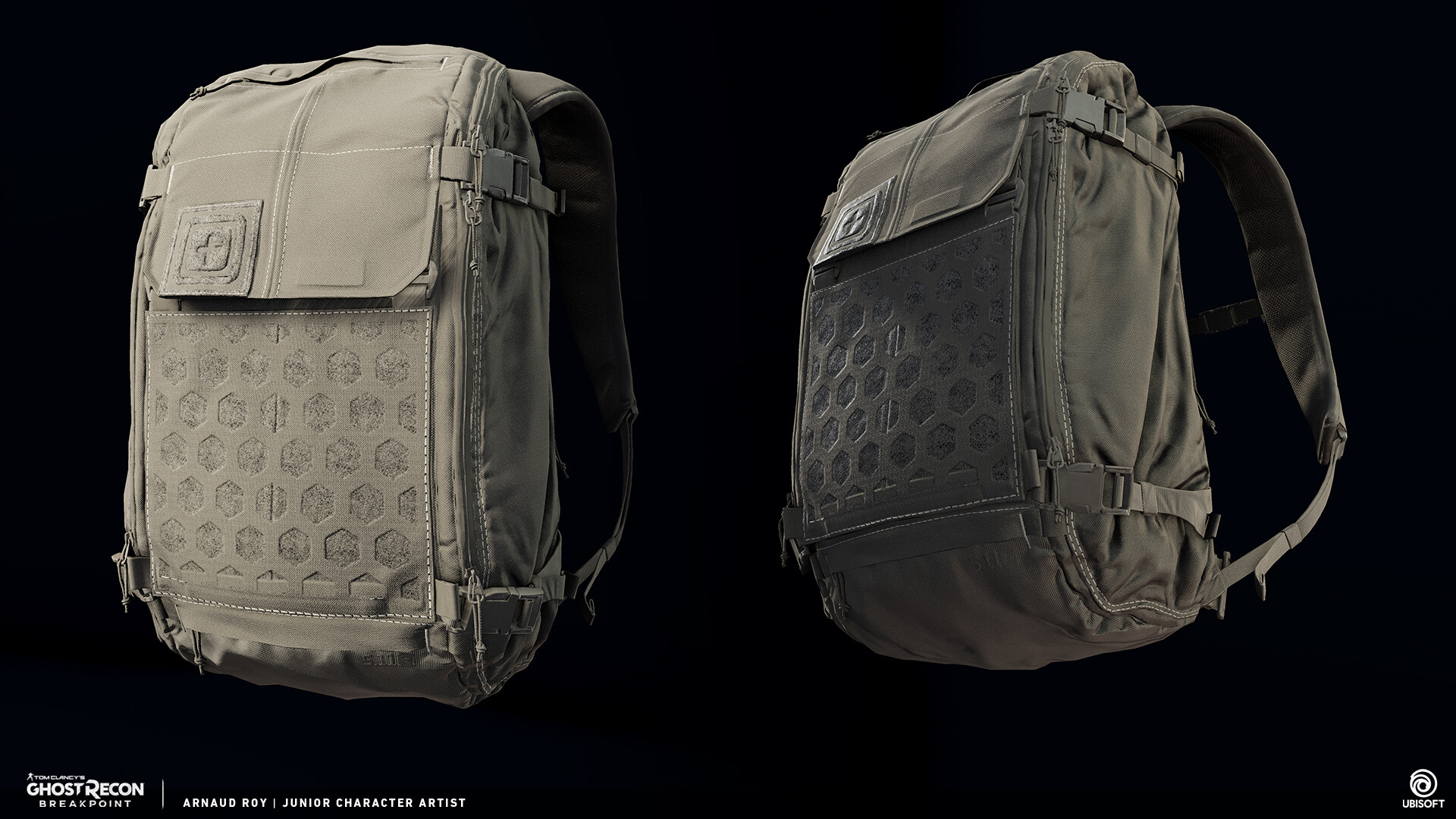 Arnaud Roy - Ghost recon Breakpoint - Backpack