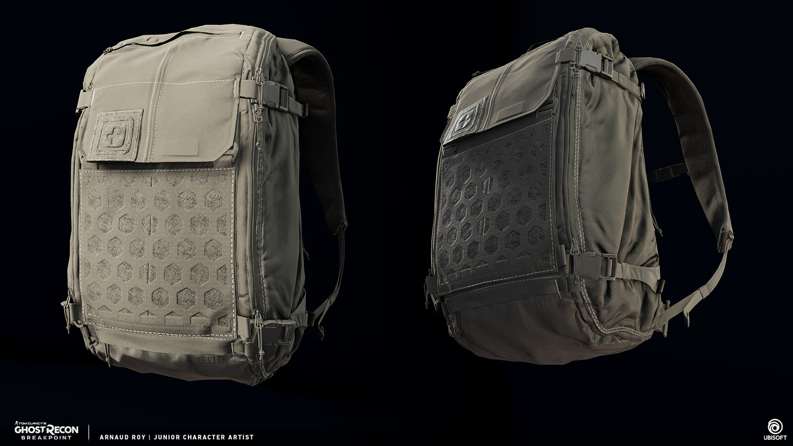 Arnaud Roy - Ghost recon Breakpoint - Backpack