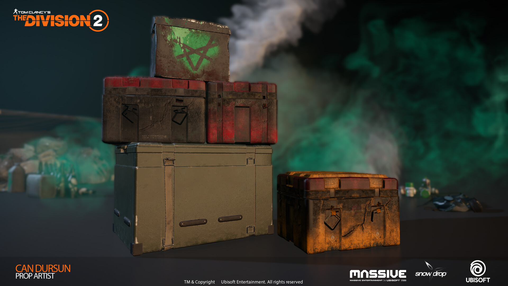 ArtStation - Tom Clancy's The Division 2 Interactables