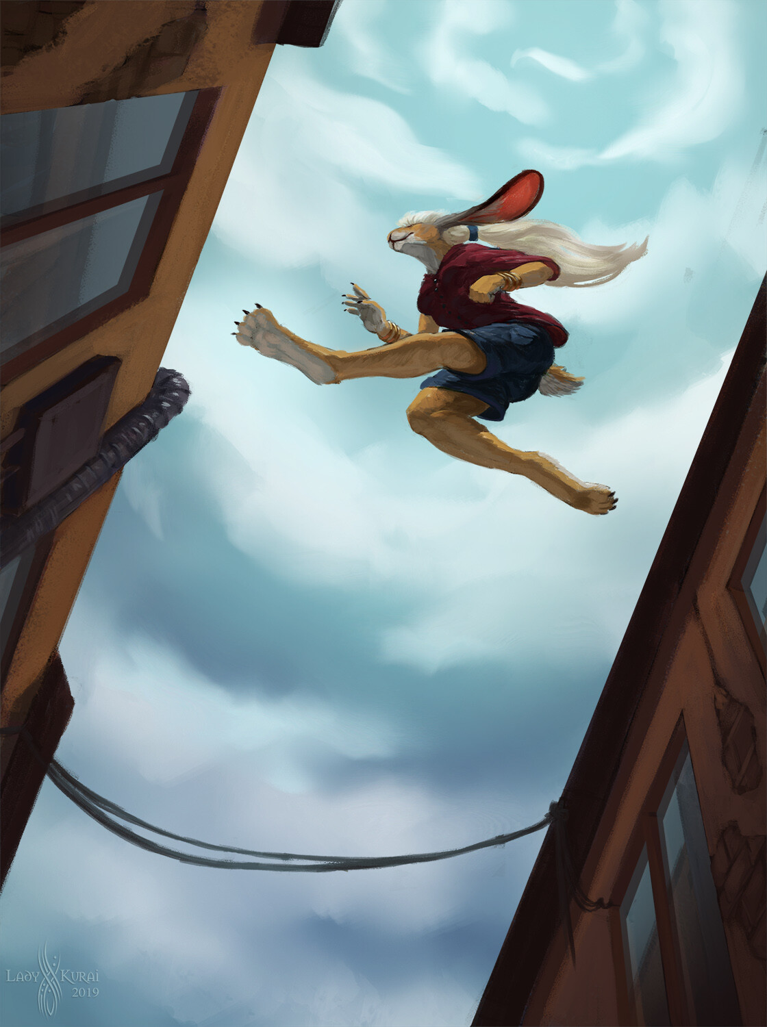 ArtStation - Rooftop Leaper