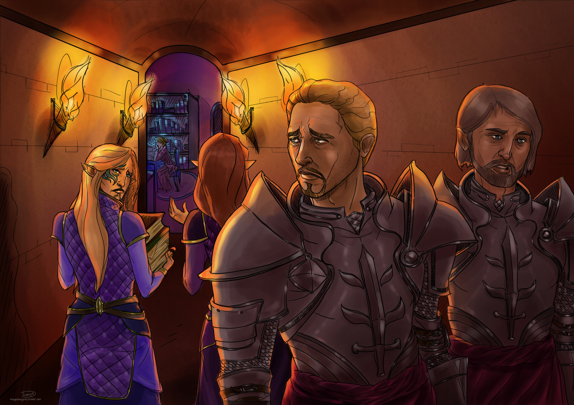 ArtStation - Patrolling Kinloch Hold