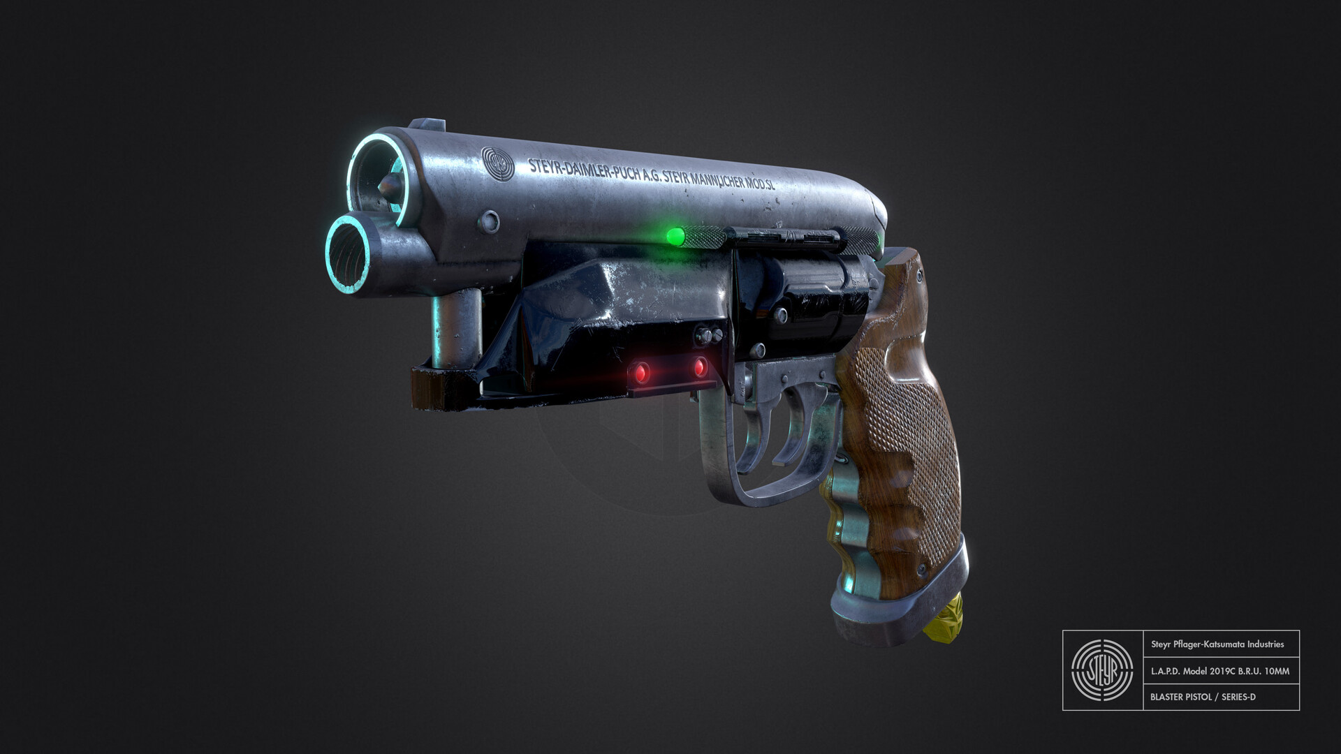 ArtStation - Blade Runner blaster