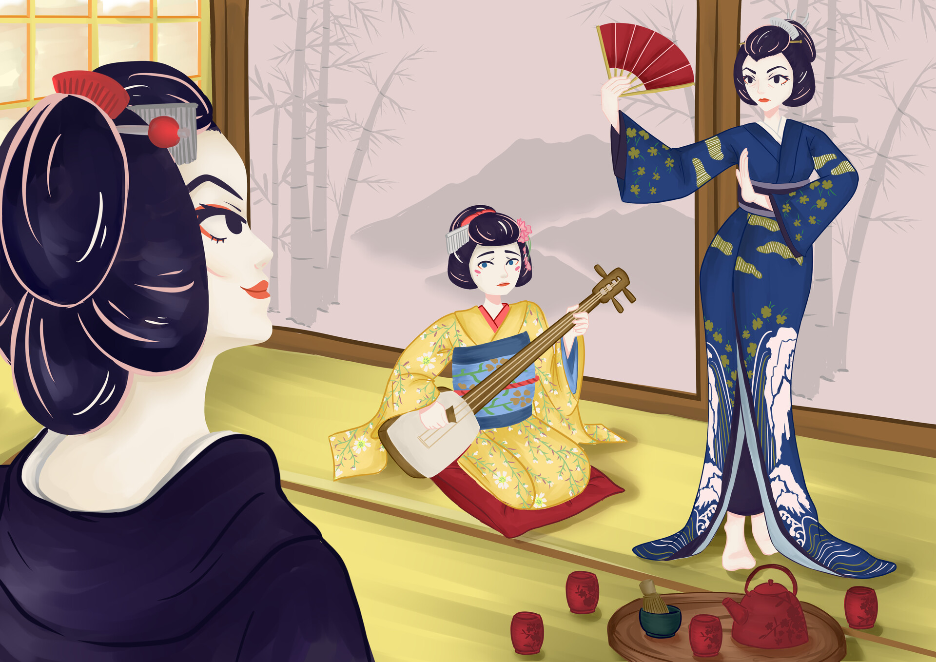 ArtStation - The Memoirs of Geisha