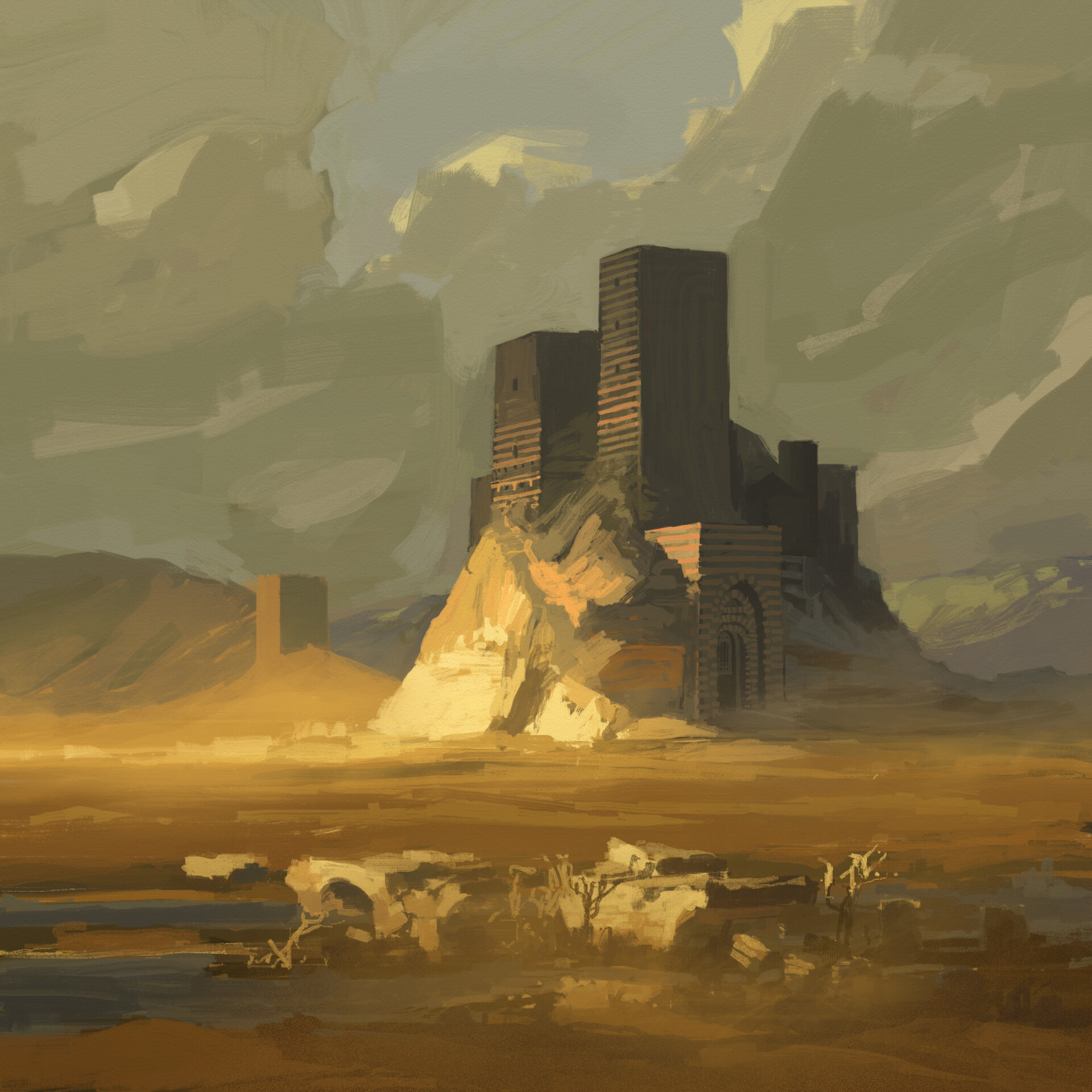 ArtStation - Sand castle