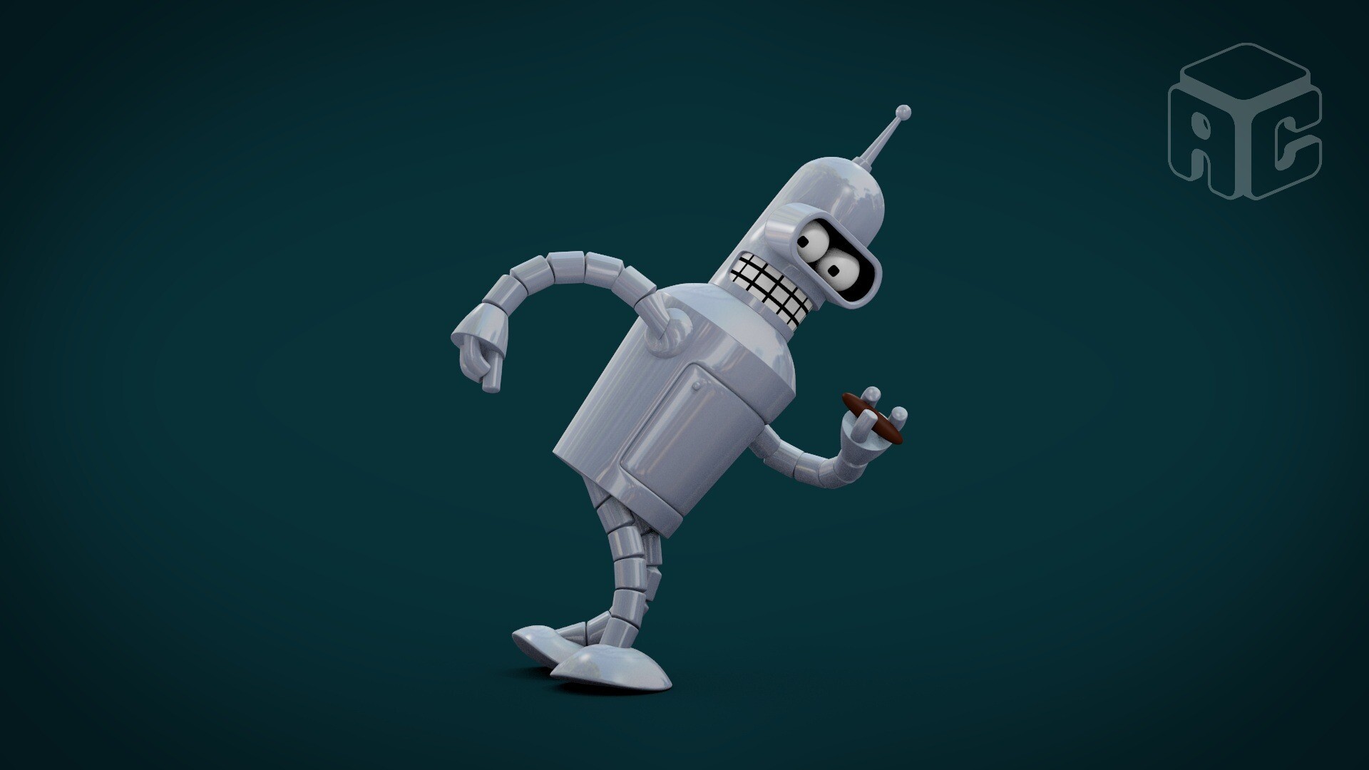 ArtStation - Bender from Futurama