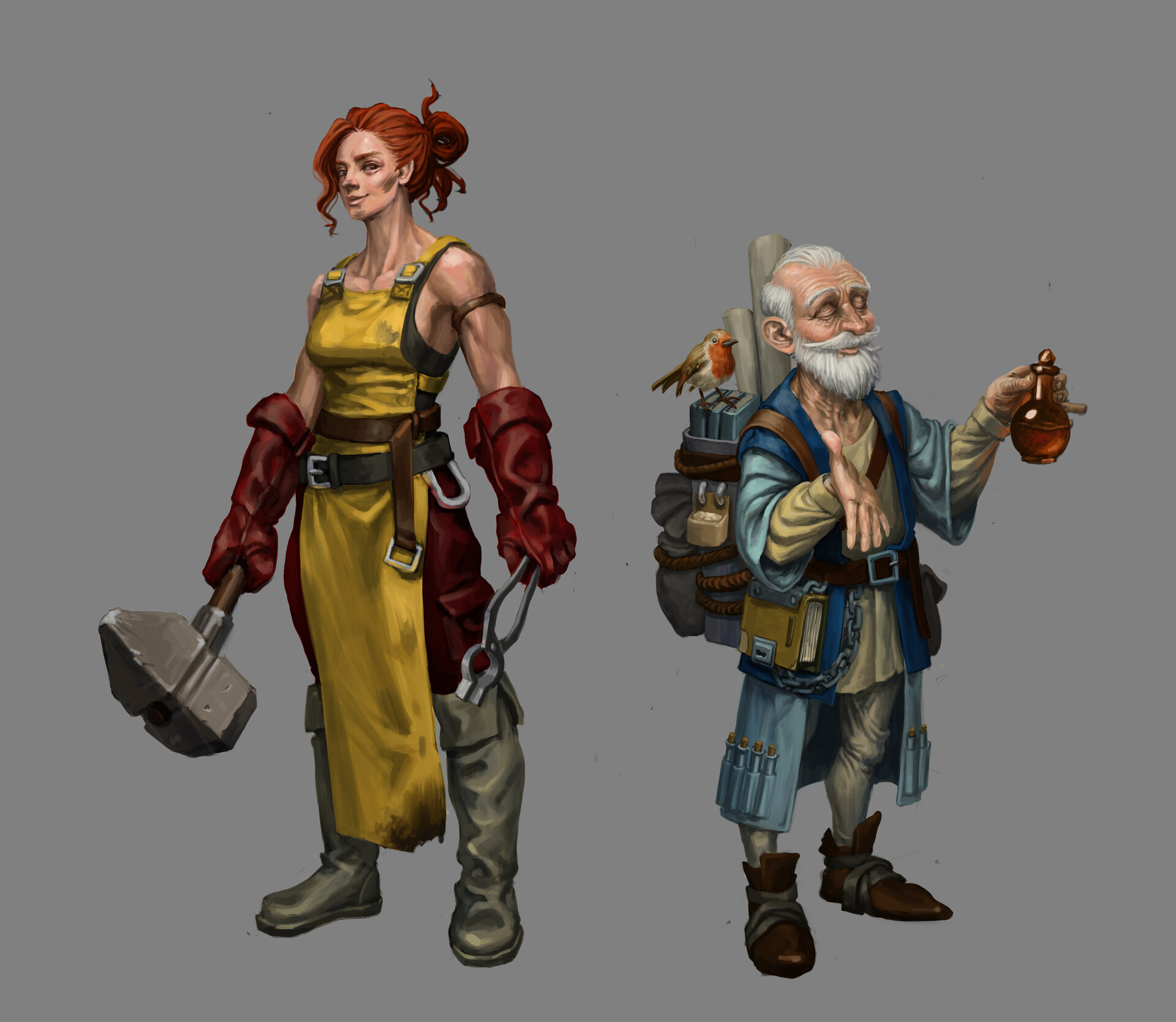 ArtStation - character concept NPC